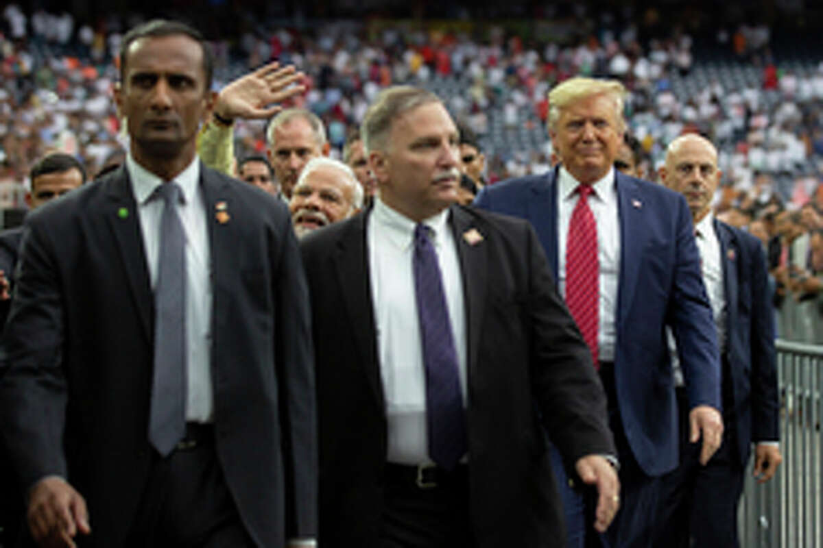 Modi, Trump and protesters converge on Houston’s NRG Stadium