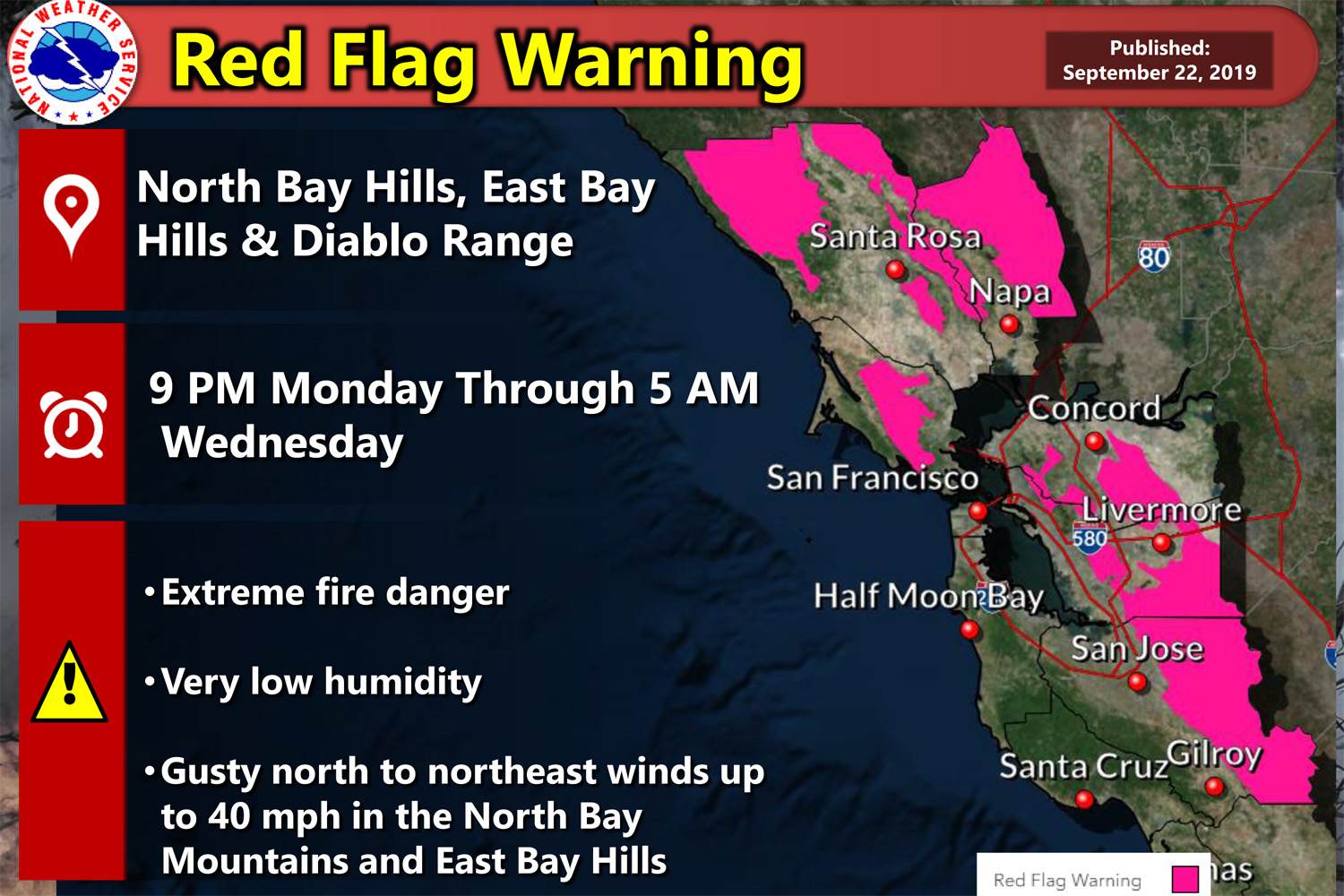 A 'robust warming trend' in the forecast for the San Francisco Bay Area ...