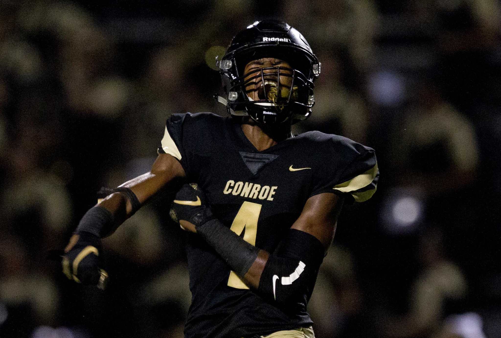 FOOTBALL: Conroe WR Phoenix is The Courier’s Player of the Week