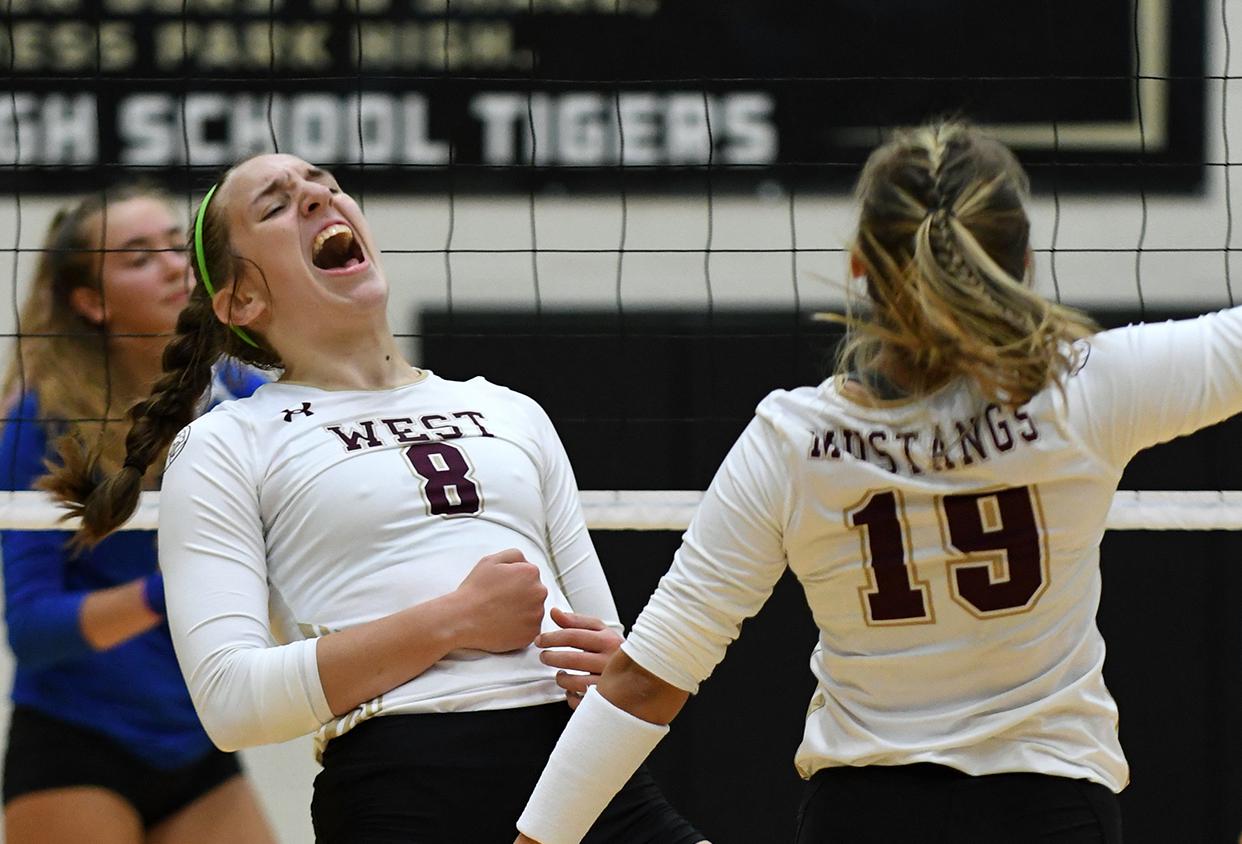 VOLLEYBALL: Magnolia West’s upward trend continues with sweep of Rudder