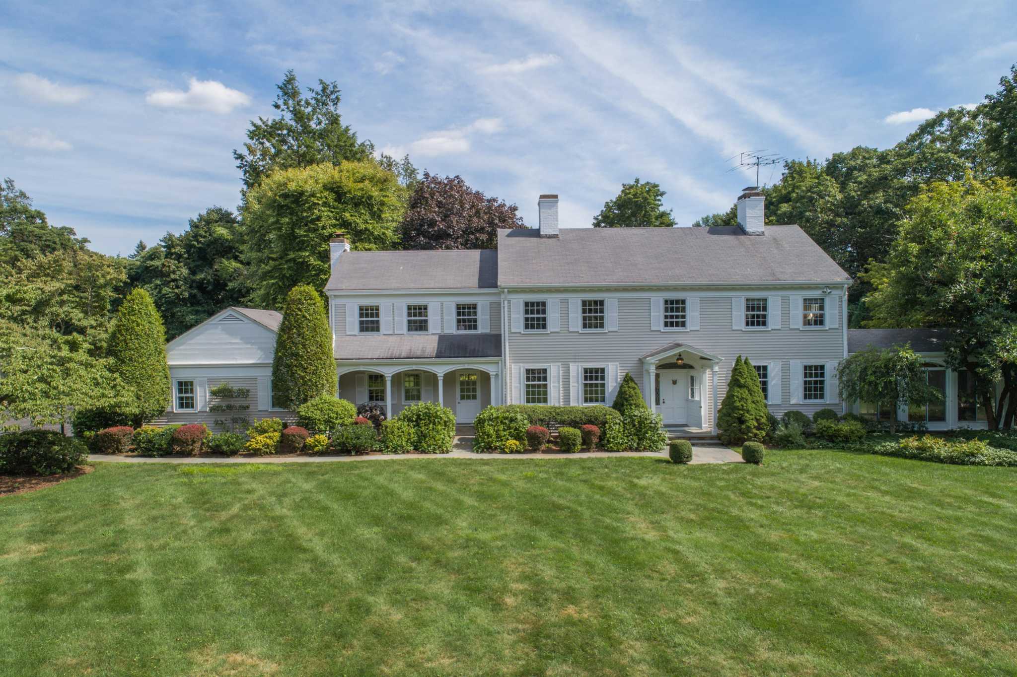 Classic pre-war colonial and iconic barn for sale in Fairfield