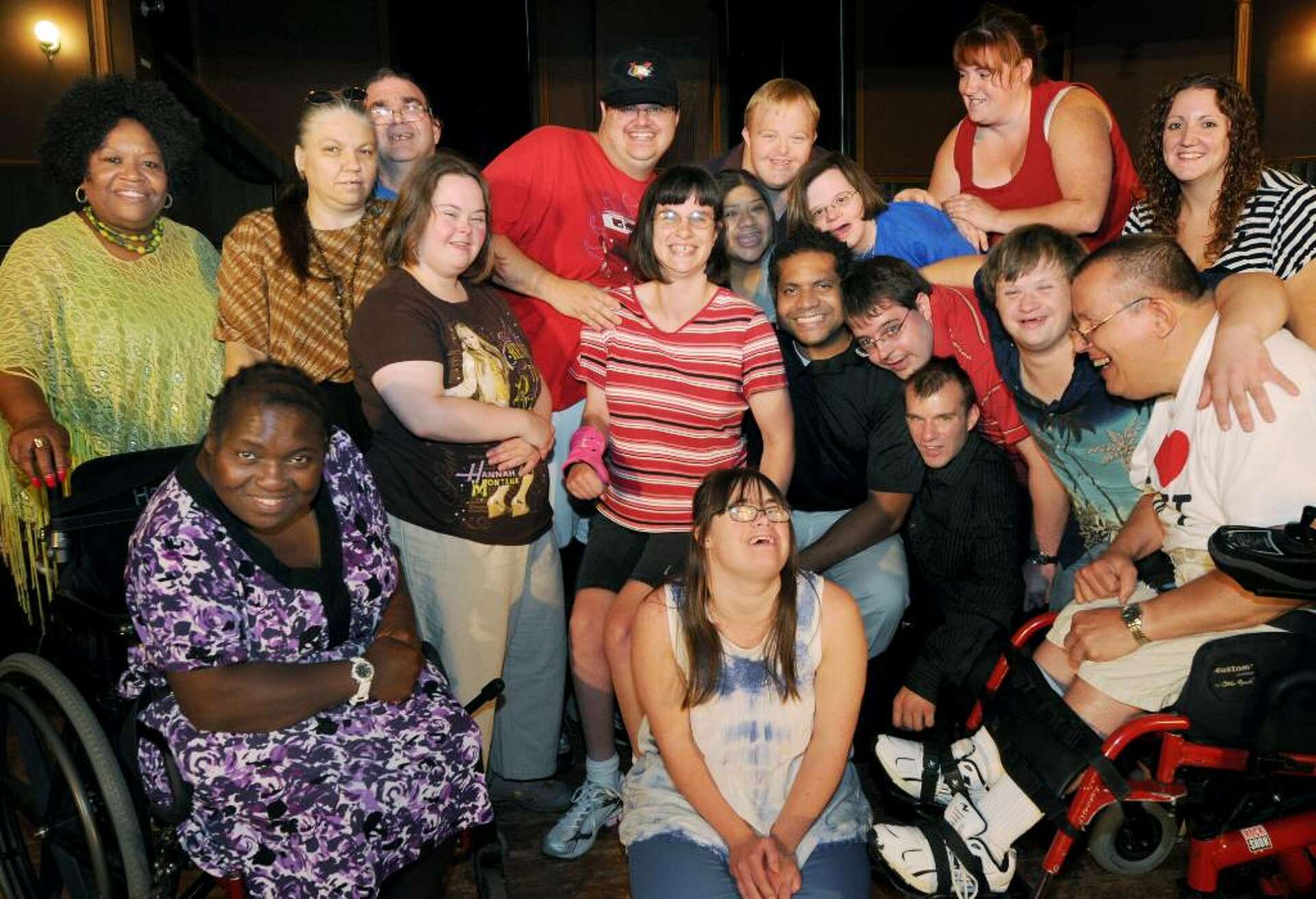 Disabilities give way to acting skills for 14 adults
