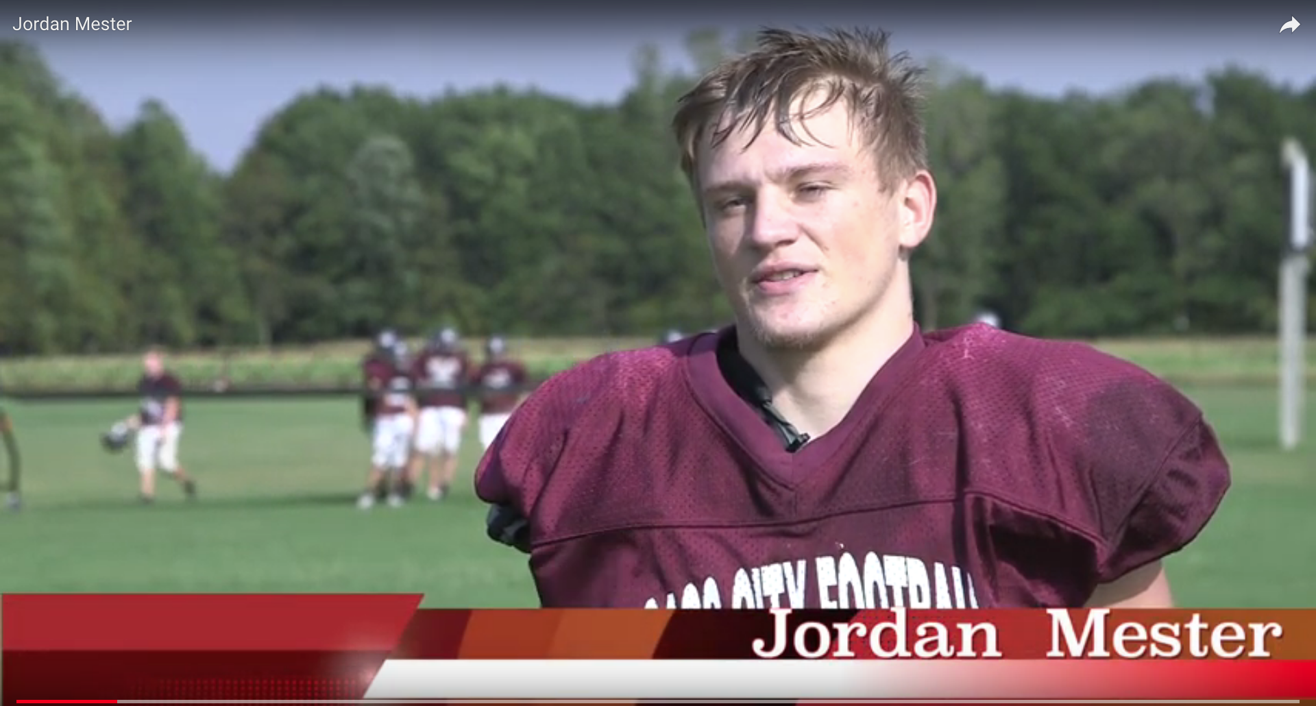 Jordan Mester is Agri-Valley Communications Athlete of the Week