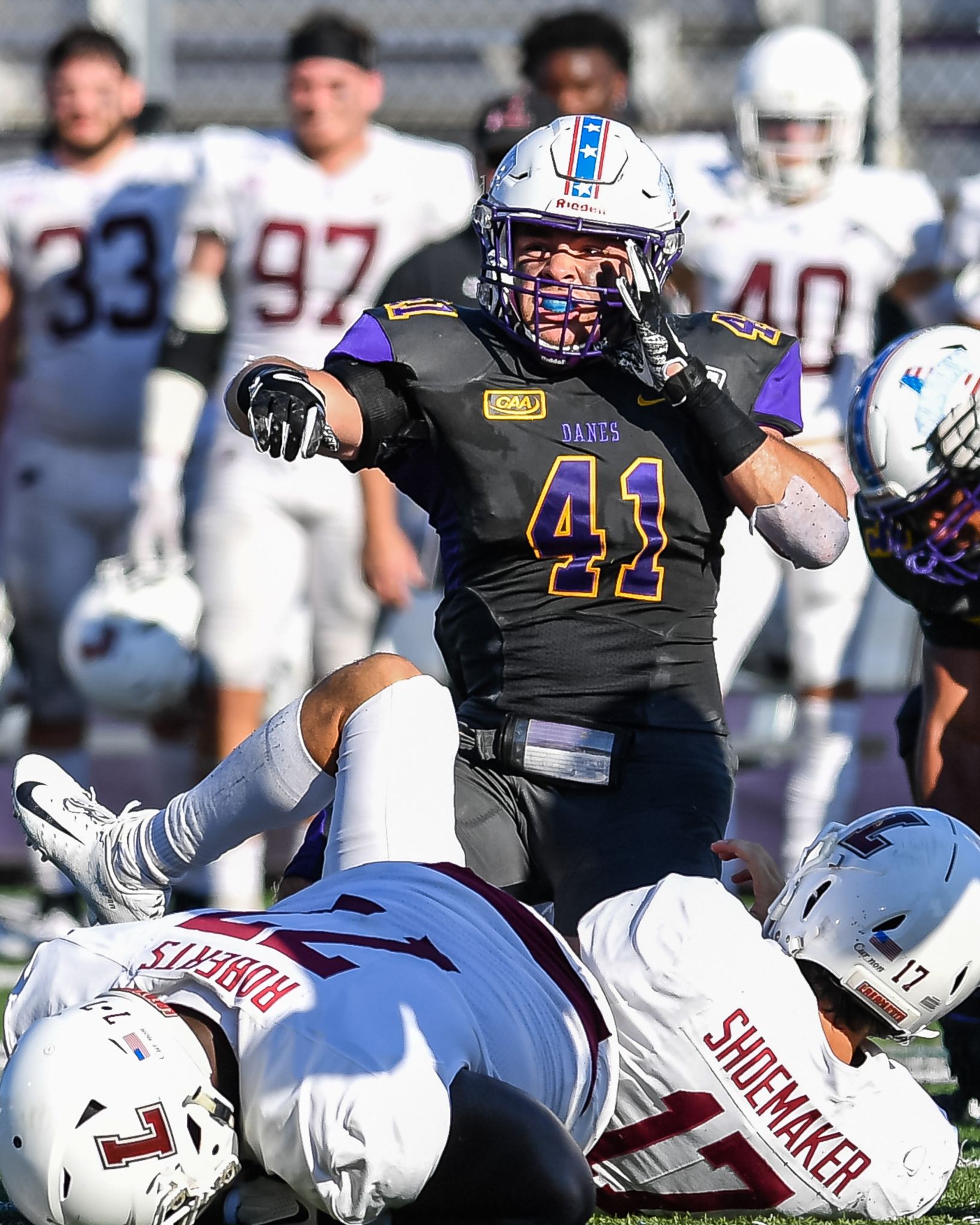 UAlbany football player makes big impact at new position