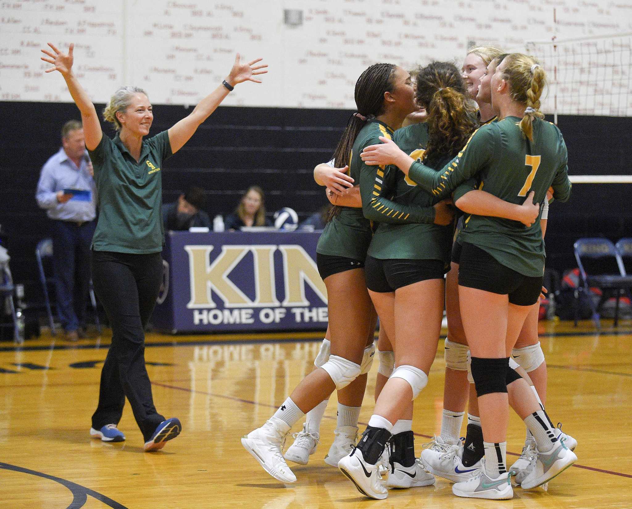 GA volleyball sends message to King