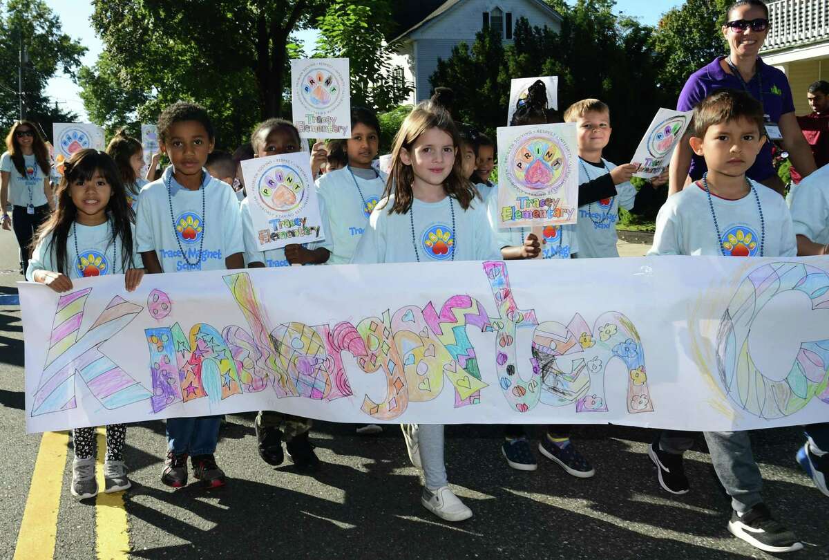 Norwalk’s Tracey school community celebrates accolades