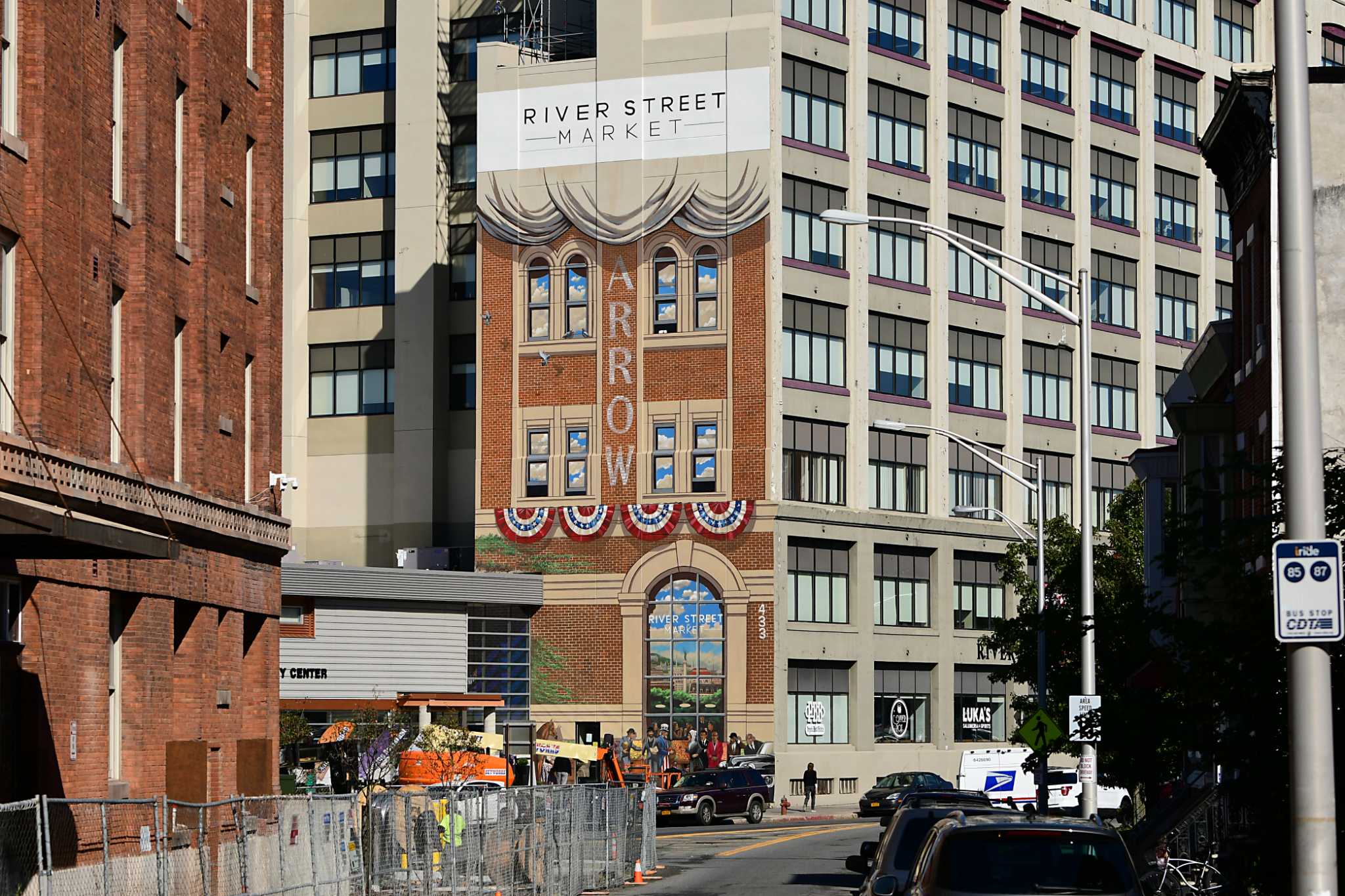 New 80-foot mural pays tribute to Troy's innovators