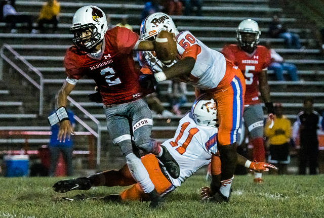 PREP FOOTBALL: East St. Louis Flyers roll over Alton Redbirds 54-7 (36 ...