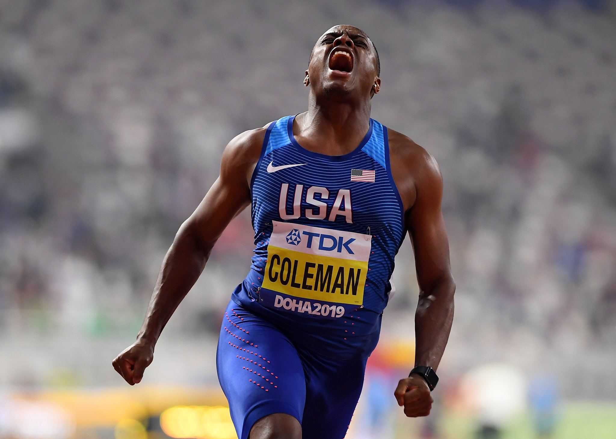 U.S. sprinter Christian Coleman won’t be allowed to run in Olympics