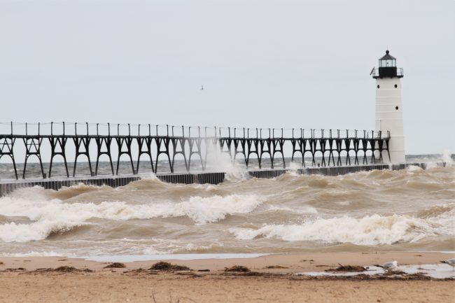 Lakeshore flood advisory, beach warnings in effect today