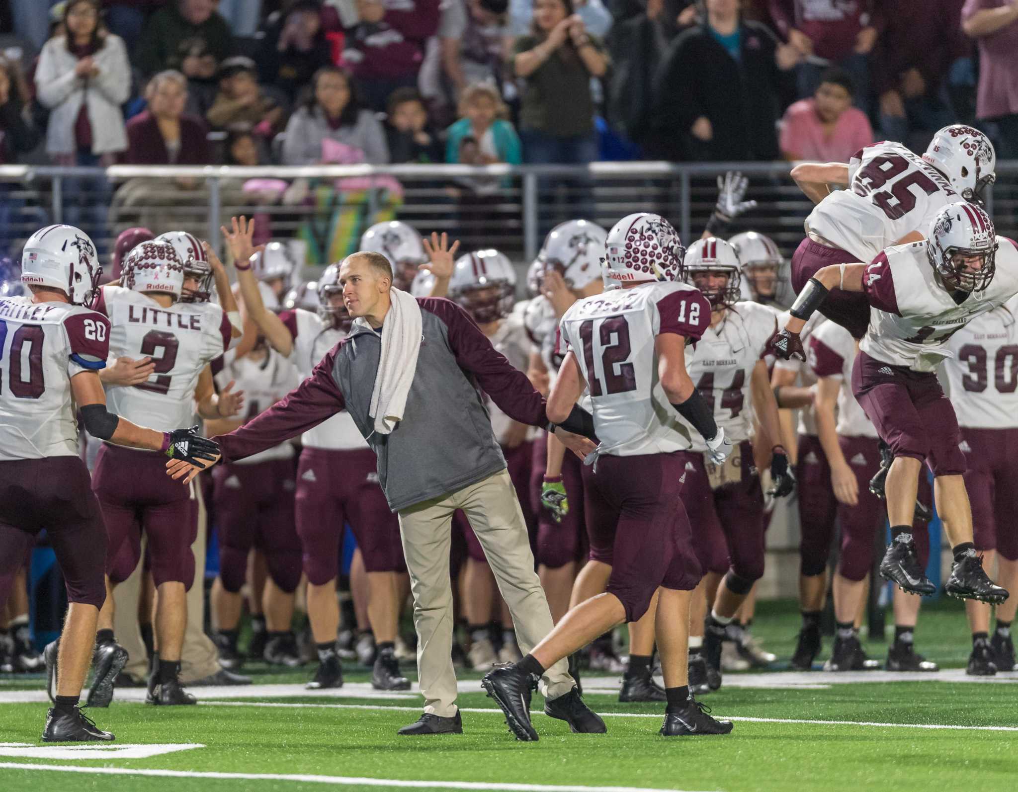 East Bernard, Tidehaven meet for first time since regional football final