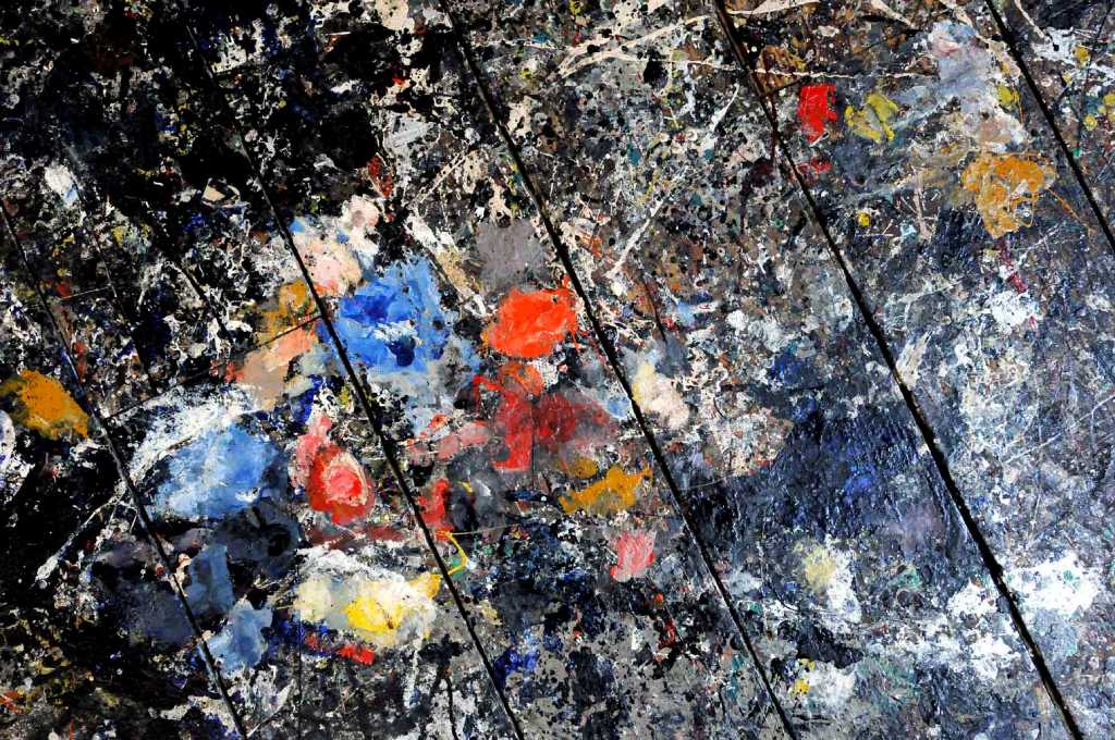 History is underfoot at Jackson Pollock's house