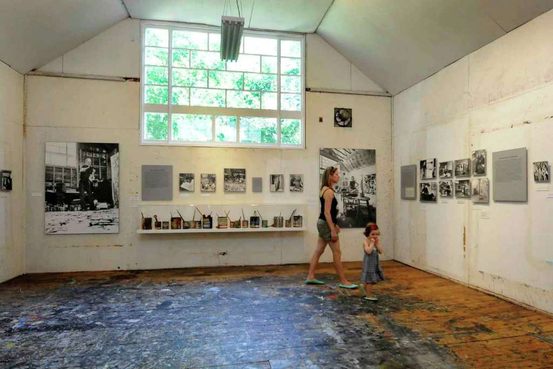 History is underfoot at Jackson Pollock's house