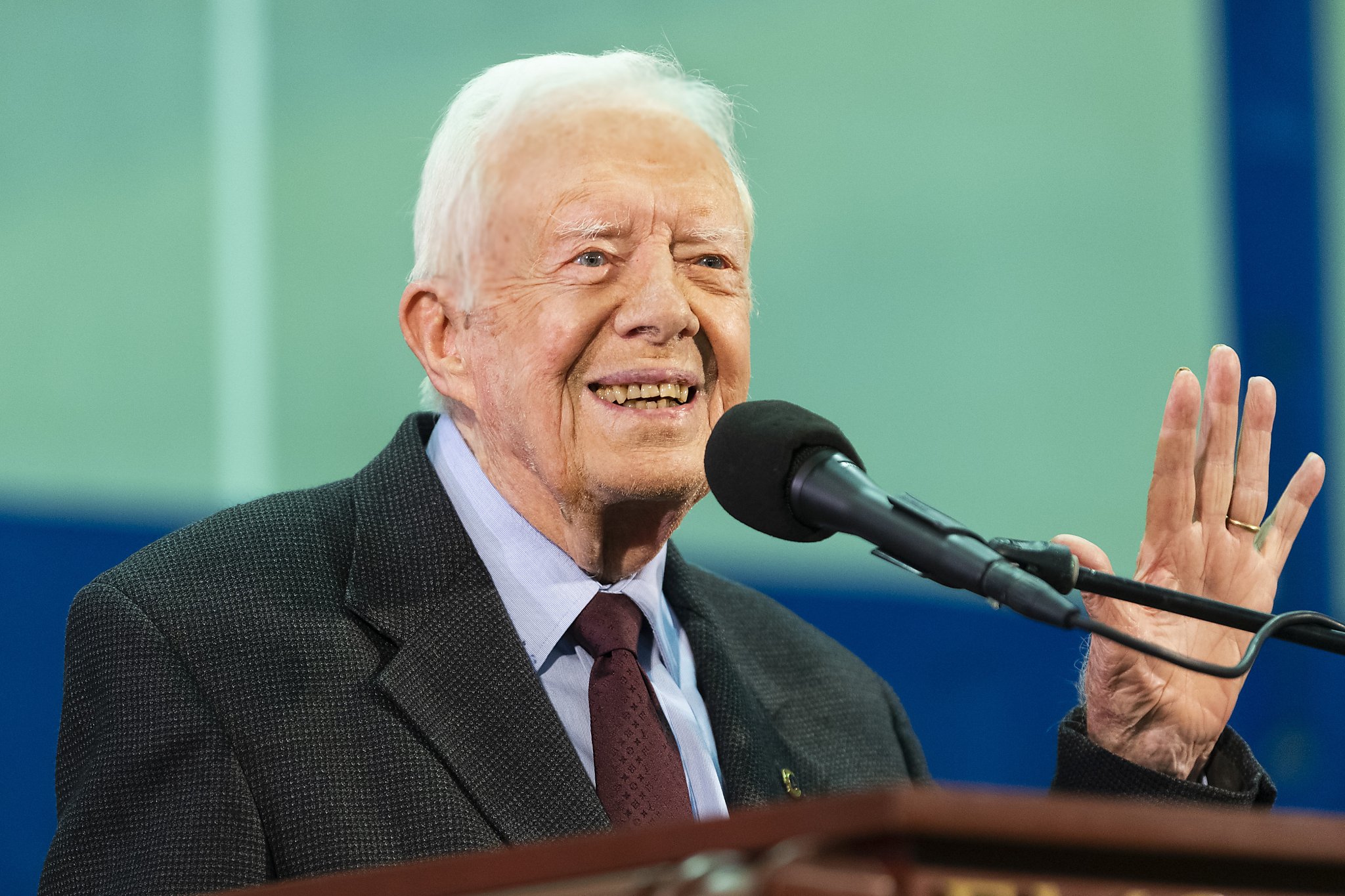 Former President Jimmy Carter celebrates 95th birthday