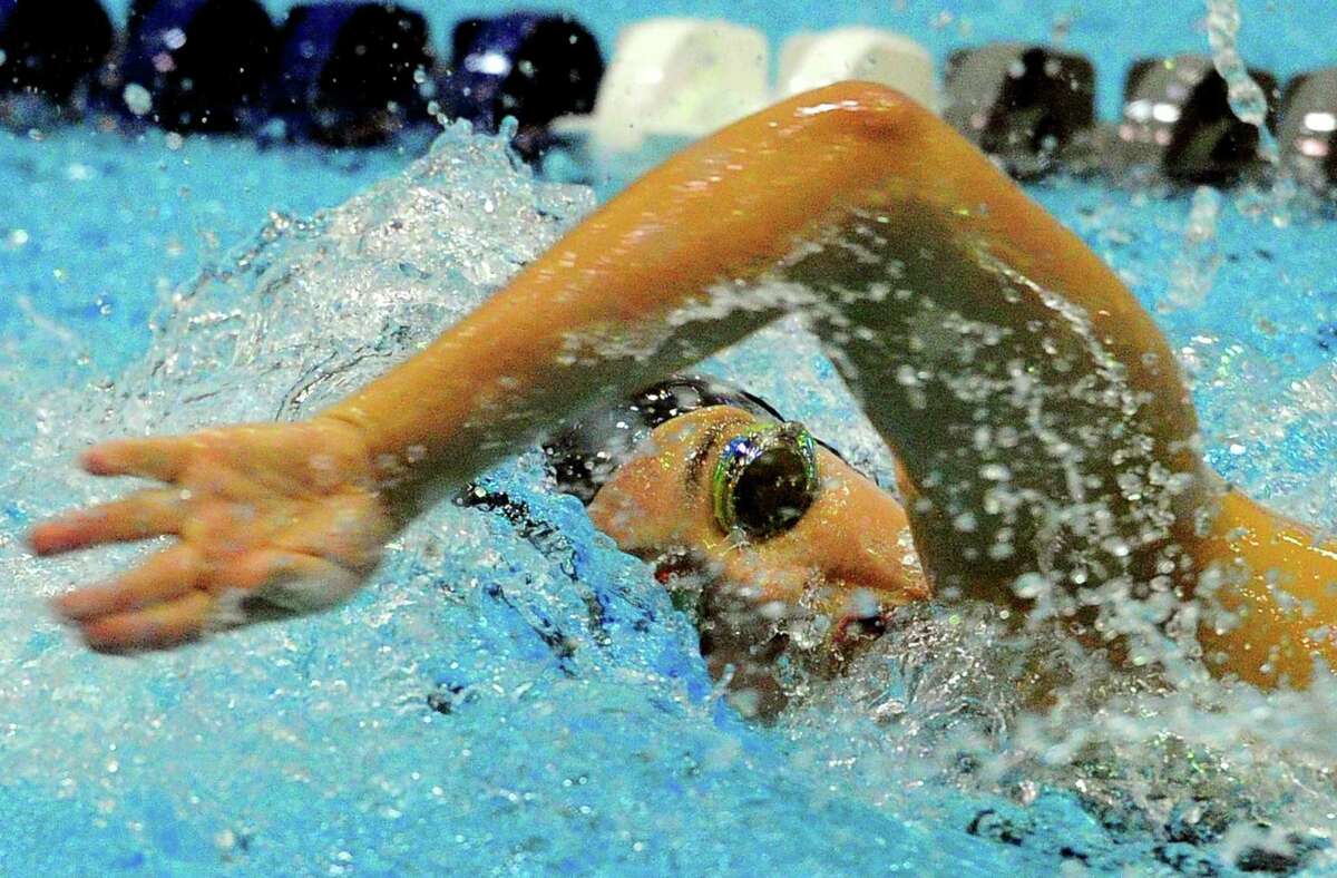 GIRLS SWIMMING NOTEBOOK: Trumbull emerges as contender