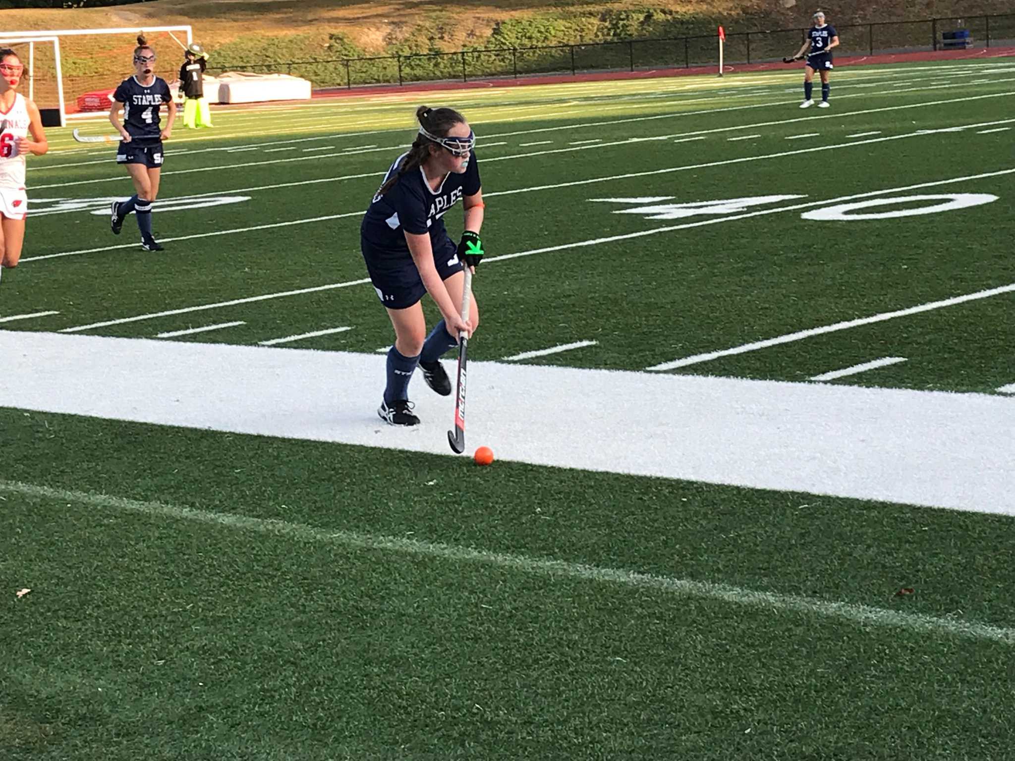 Staples field hockey team tops Greenwich in FCIAC matchup