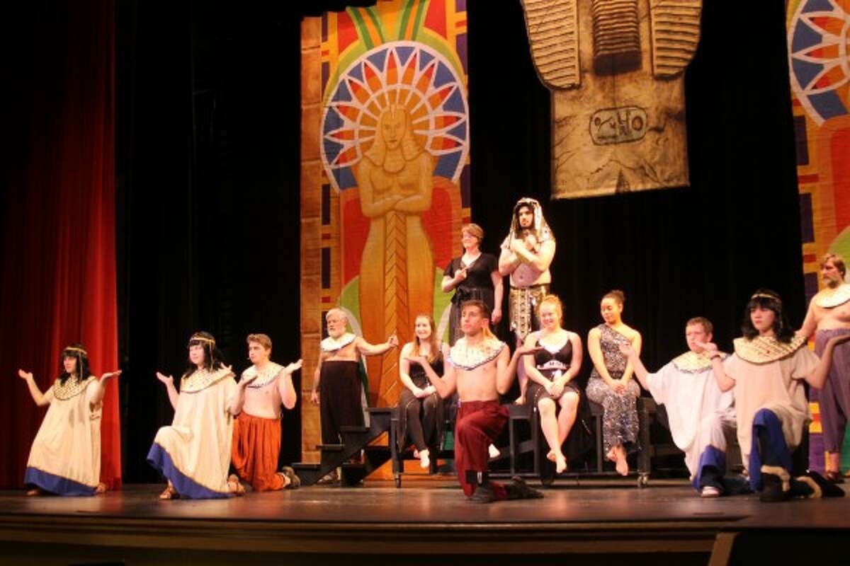 A colorful performance