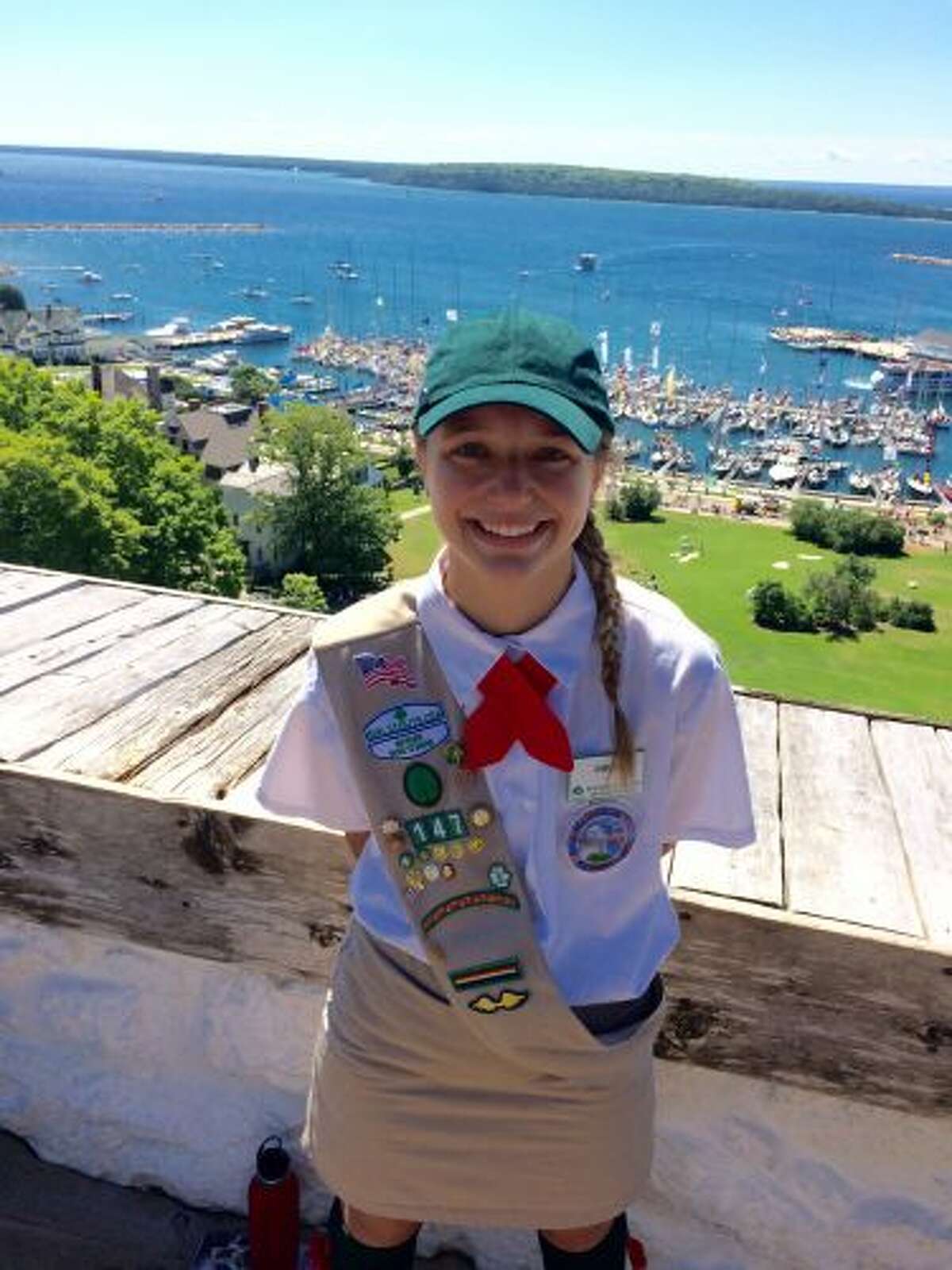 Lessons in leadership: Three area Girl Scouts make trip to Mackinac Island