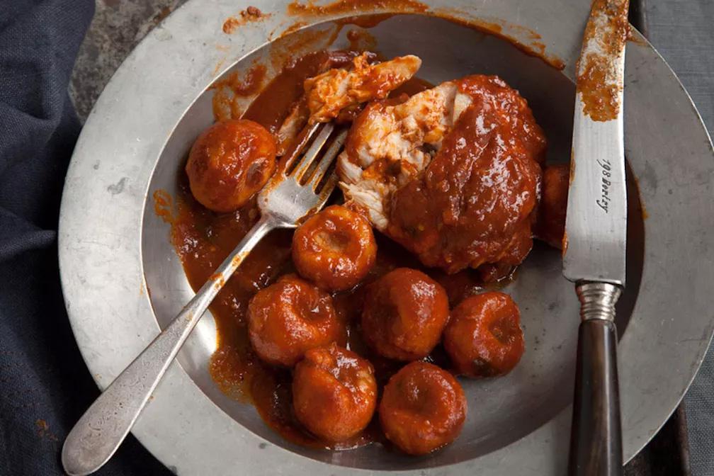 Recipe: Yellow Mole with Masa Dumplings