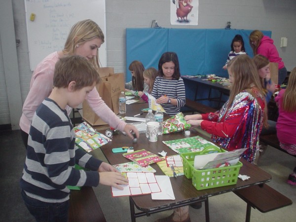EDUCATION: Brookside students shop during class