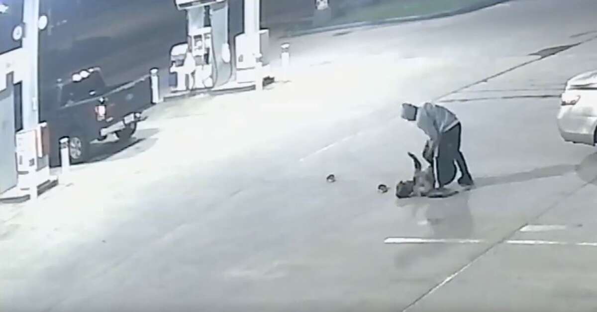 Dramatic Attack Against Woman Pumping Gas Caught On Camera Suspects At