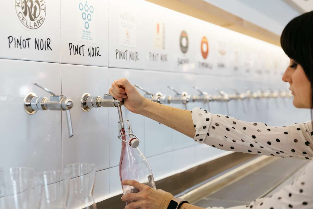 Sixty Vines in Rice Village, offering seasonal fare and wines on tap ...
