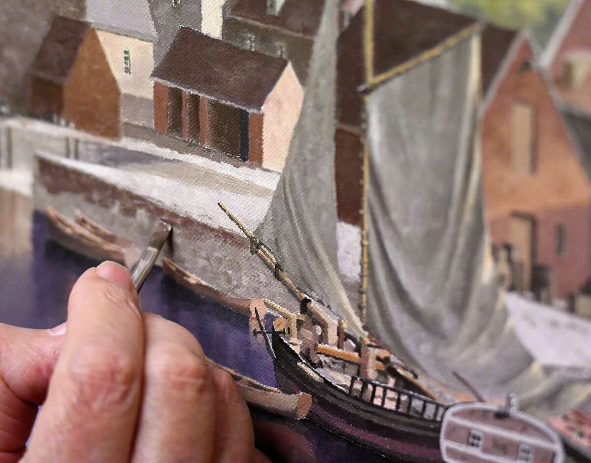 Tantillo finds inspiration for art in the past