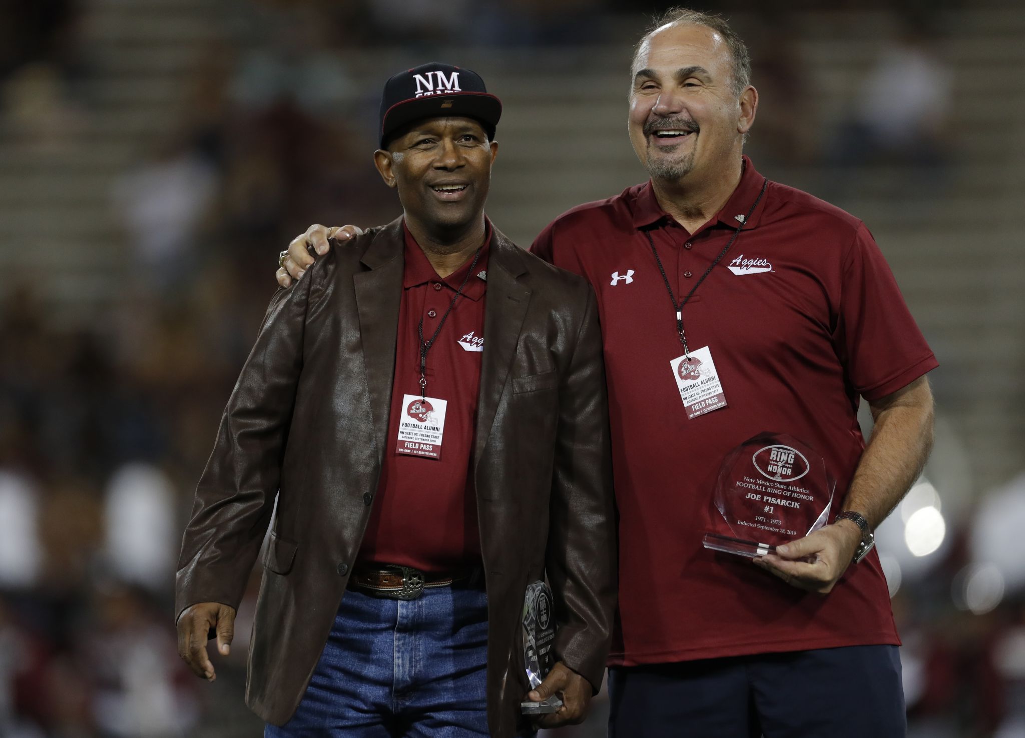 Duriel Harris inducted into Ring of Honor