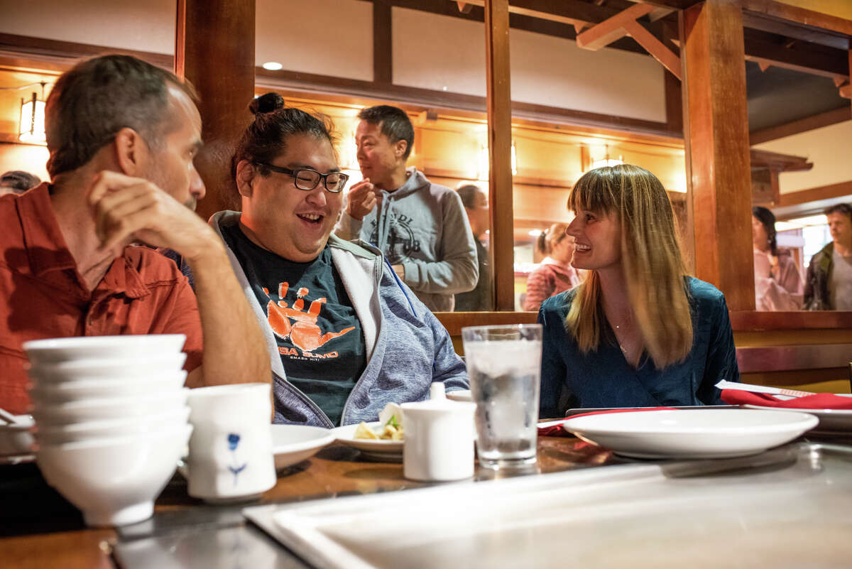 My dinner with three sumo wrestlers at Benihana in San Francisco