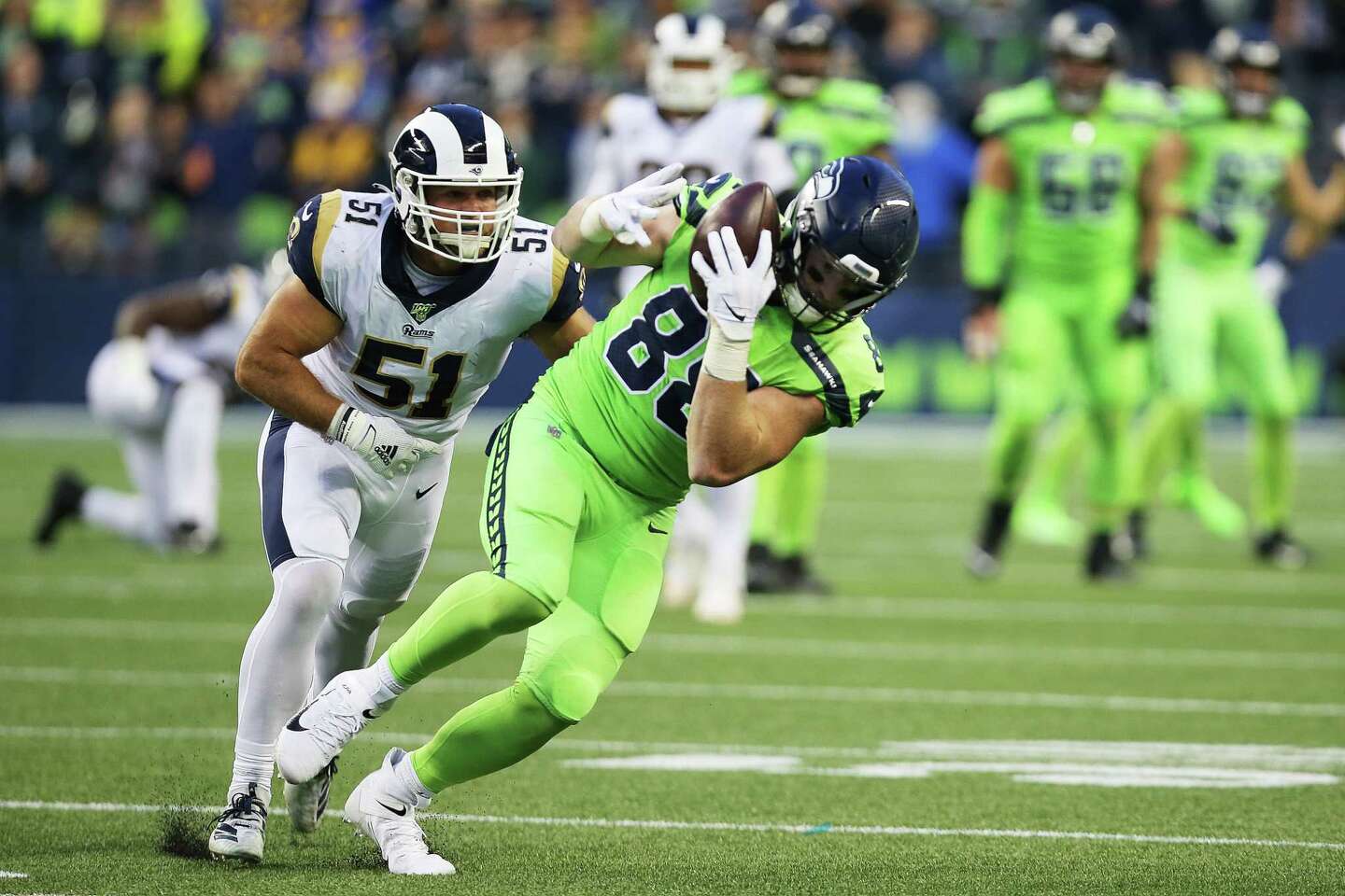 Carroll: Seattle Seahawks TE Dissly had 'incredible' offseason ...