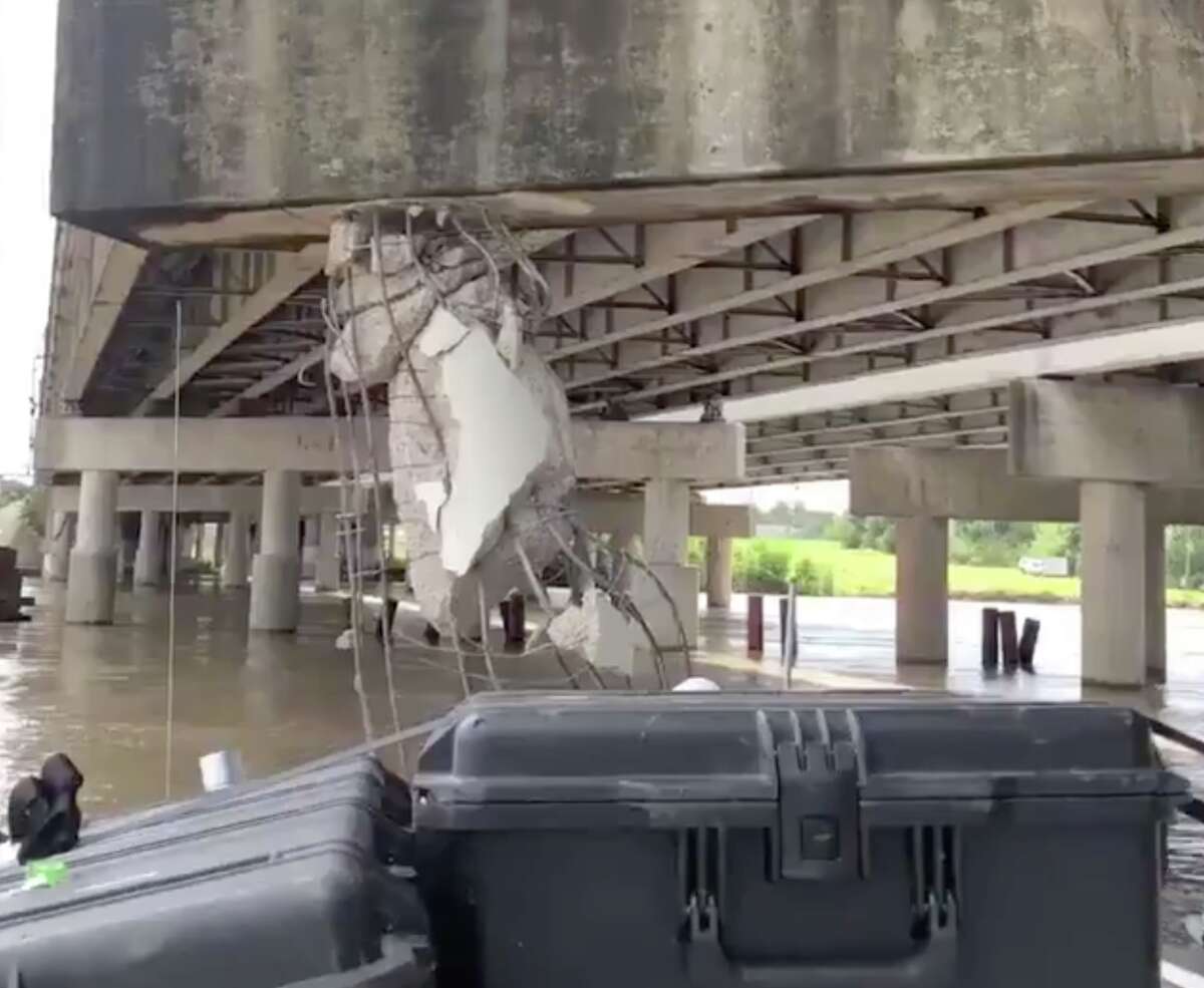 New video shows severe damage to Interstate 10 bridge at San Jacinto River