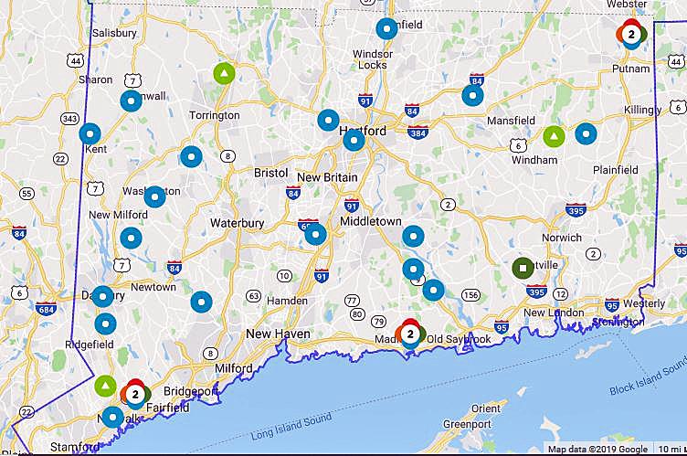 Strong winds causing power outages across CT Strong winds causing power outages across CT