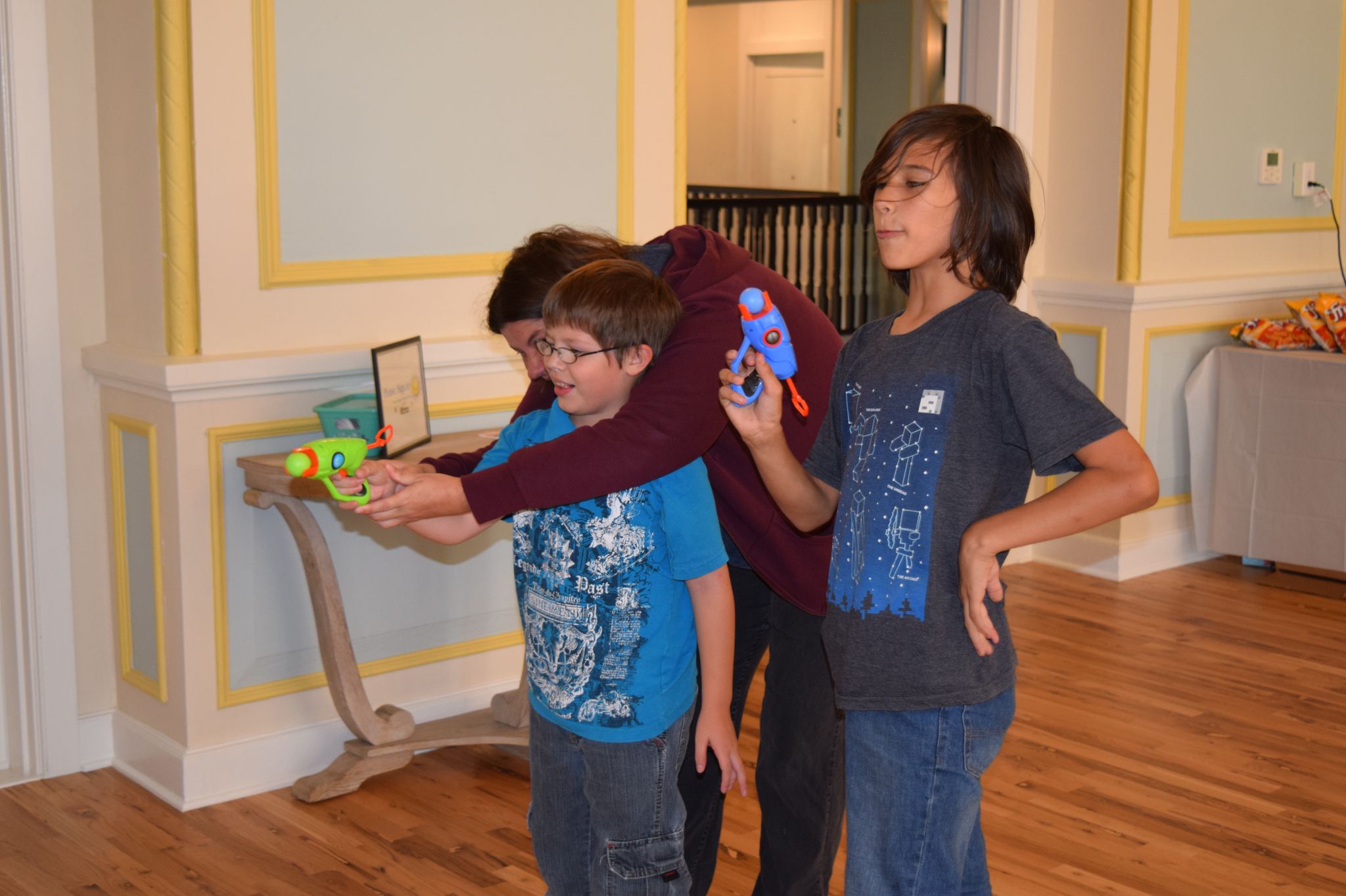 Attendance low, fun still had at National Night Out event