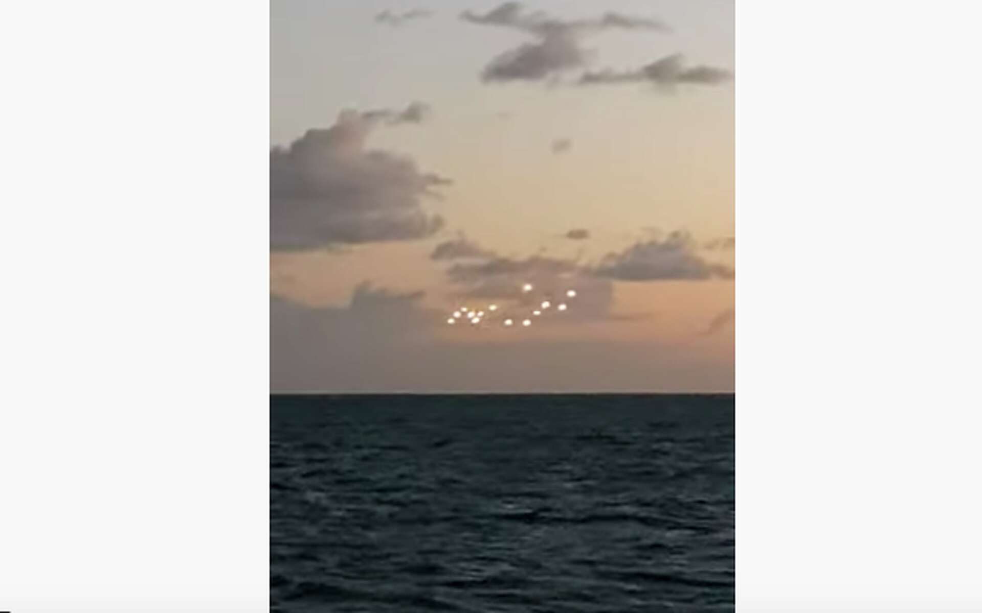 Mysterious glowing orbs seen off N.C. coast — UFOs?