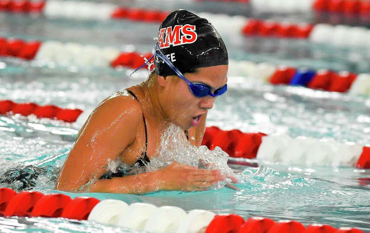 Greenwich girls swimming team tops New Canaan, improves to 5-0