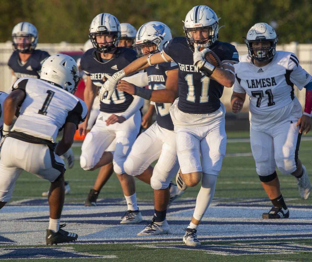 HS FOOTBALL: Greenwood races past Lamesa behind hot start