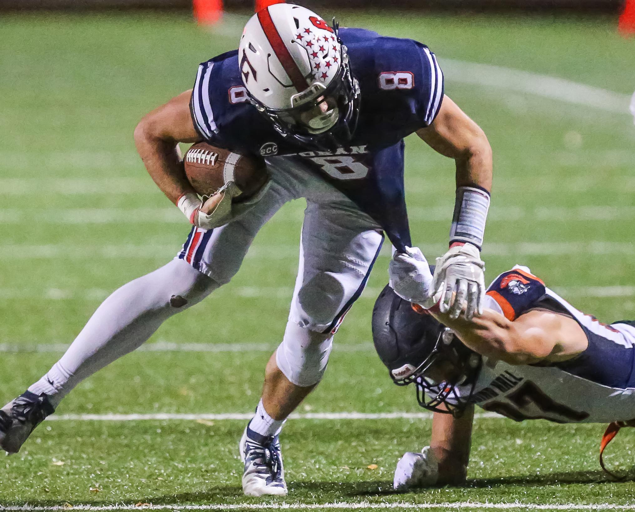 Robinson, Rodriguez lift Lyman Hall past Foran