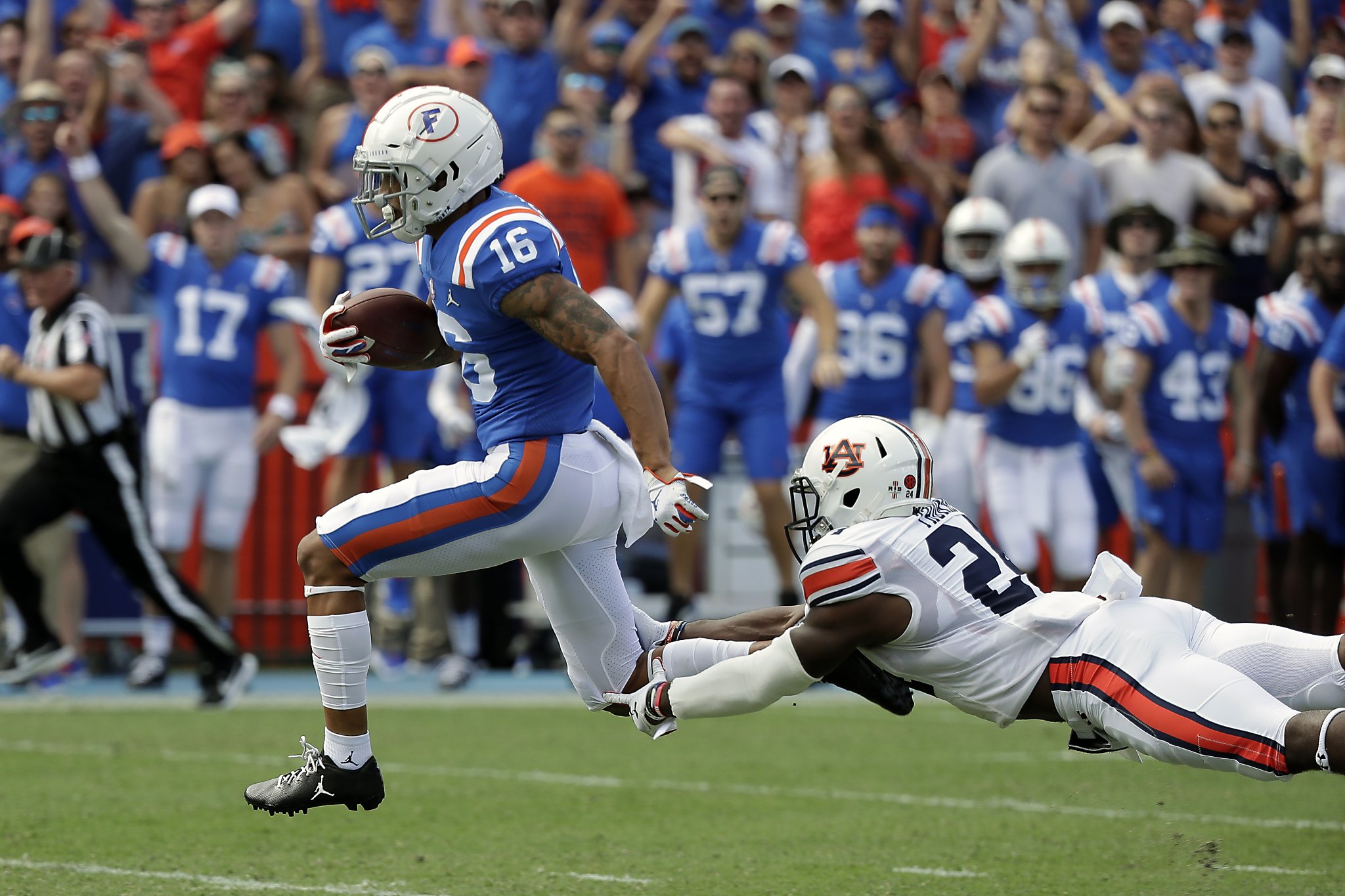 Seattle Seahawks take Florida WR Freddie Swain in 6th round of NFL draft