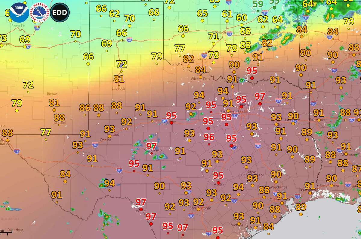 Two cold fronts this week will give San Antonio a slight break from ...