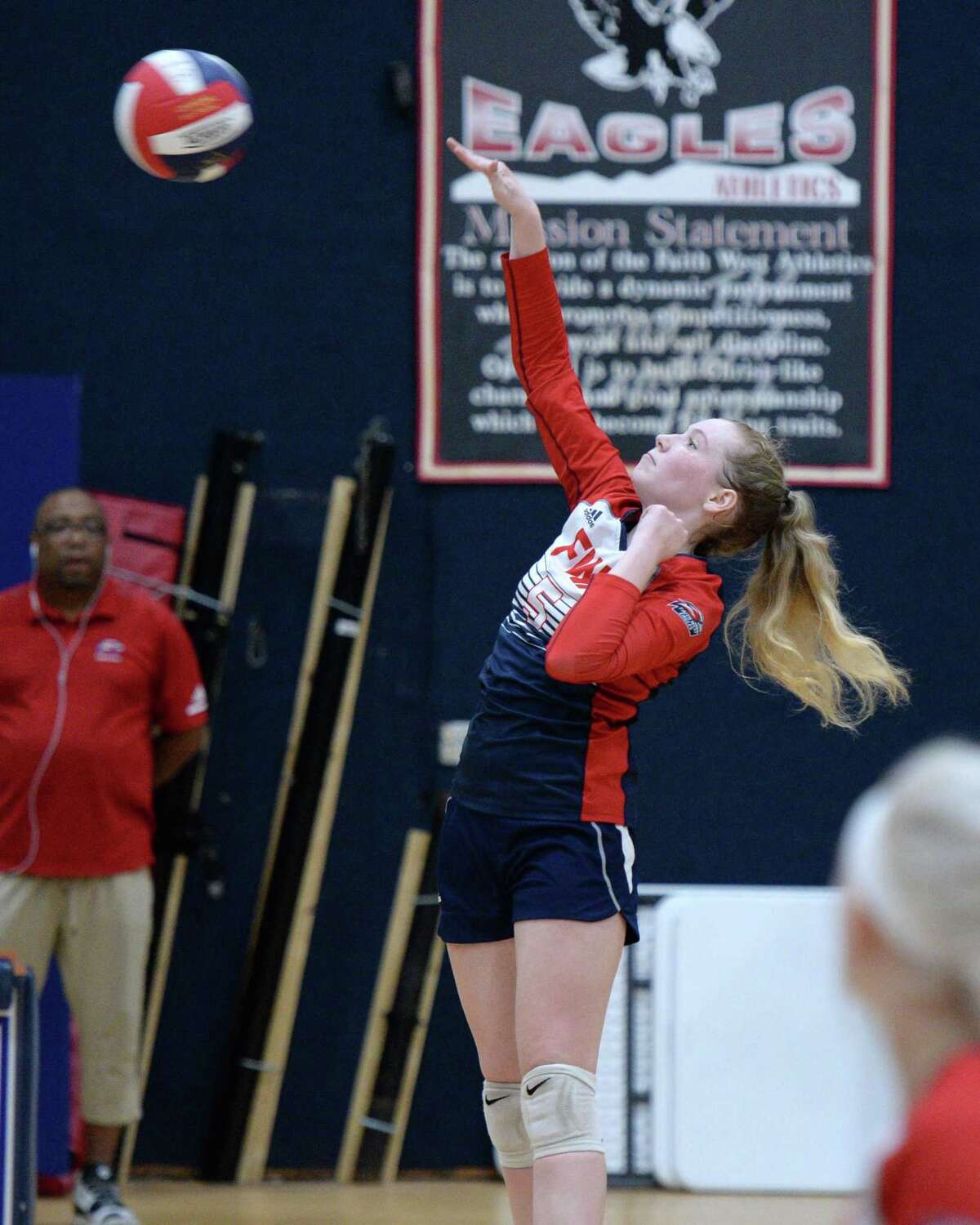 Katy Faith West Academy flying high in volleyball
