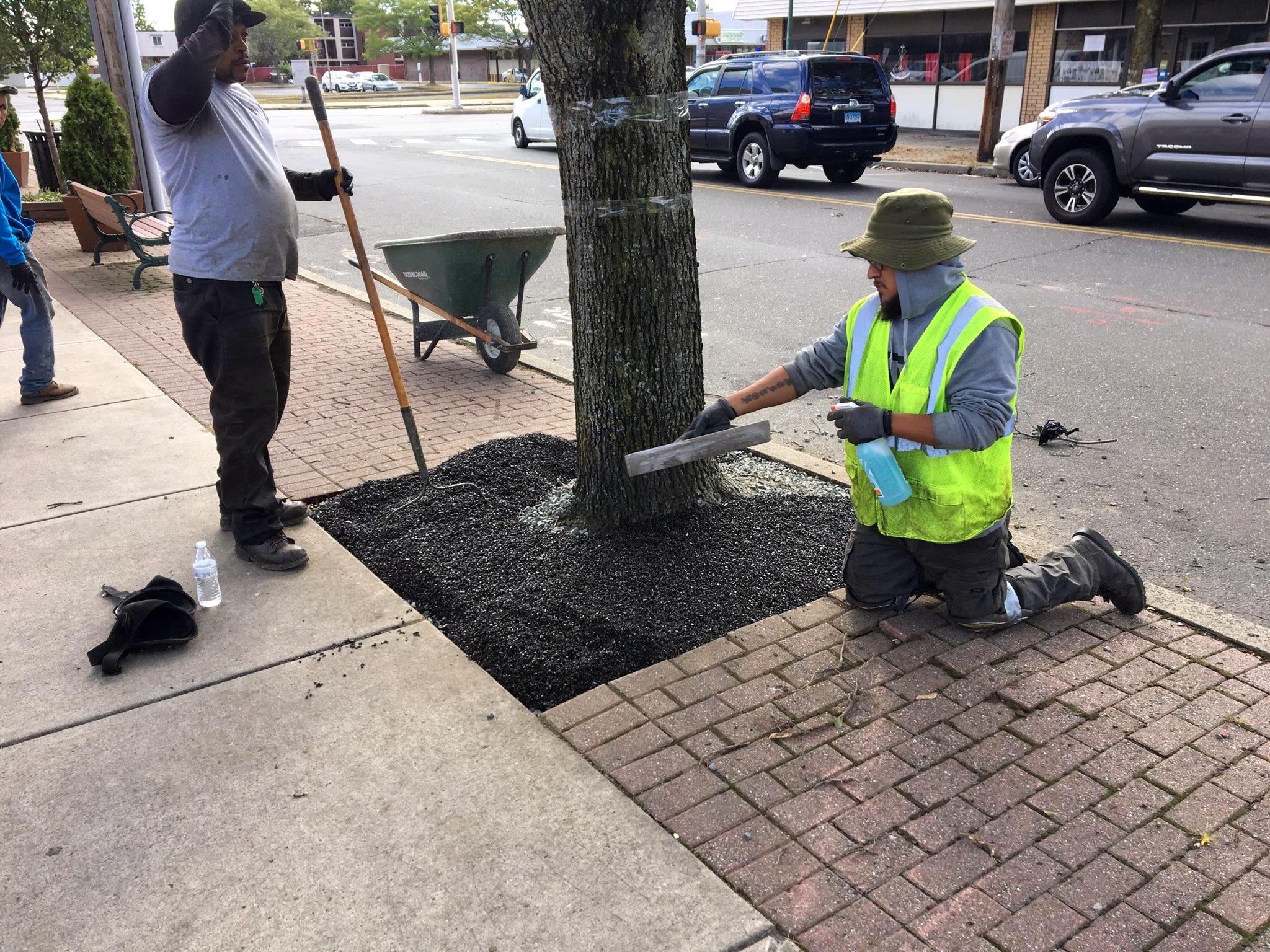 West Haven adding porous pavement in ‘tree pits’ for safety and the ...