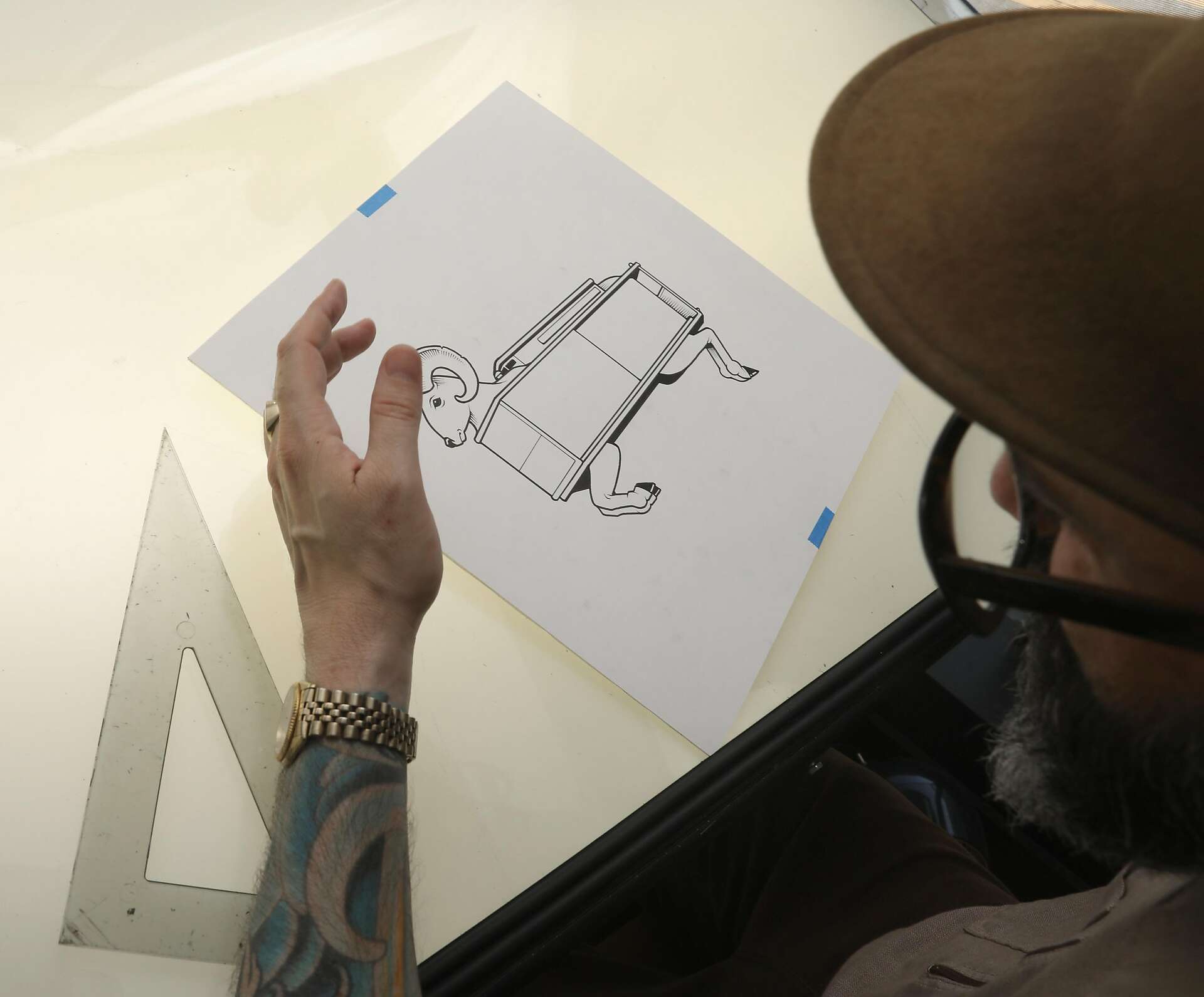 How working artist Jeremy Fish makes a living in San Francisco