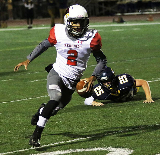 PREP FOOTBALL: Win over O’Fallon helps clear playoff path for Redbirds