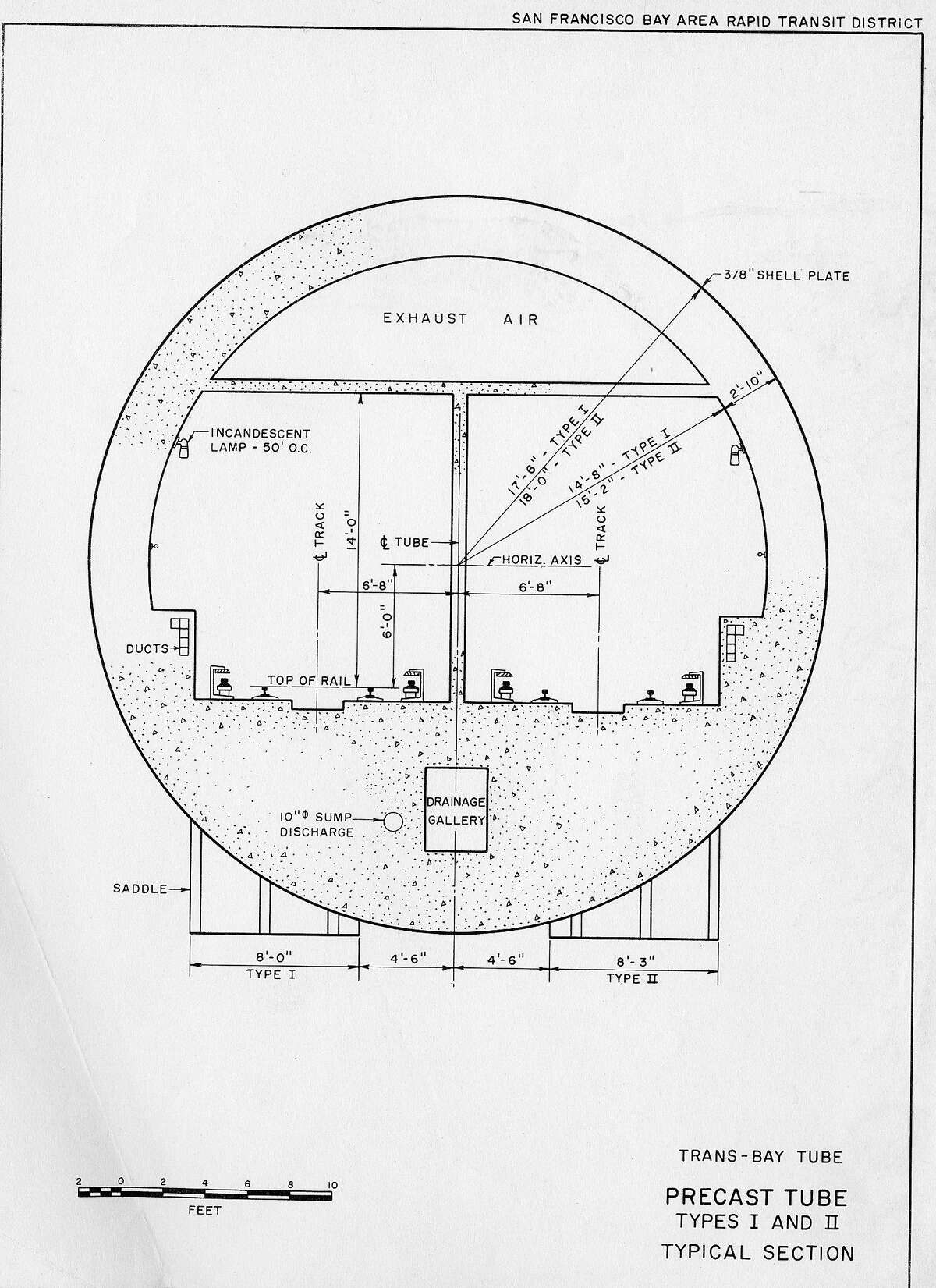 Walking through BART’s Transbay Tube: The story of a once-in-a-lifetime ...