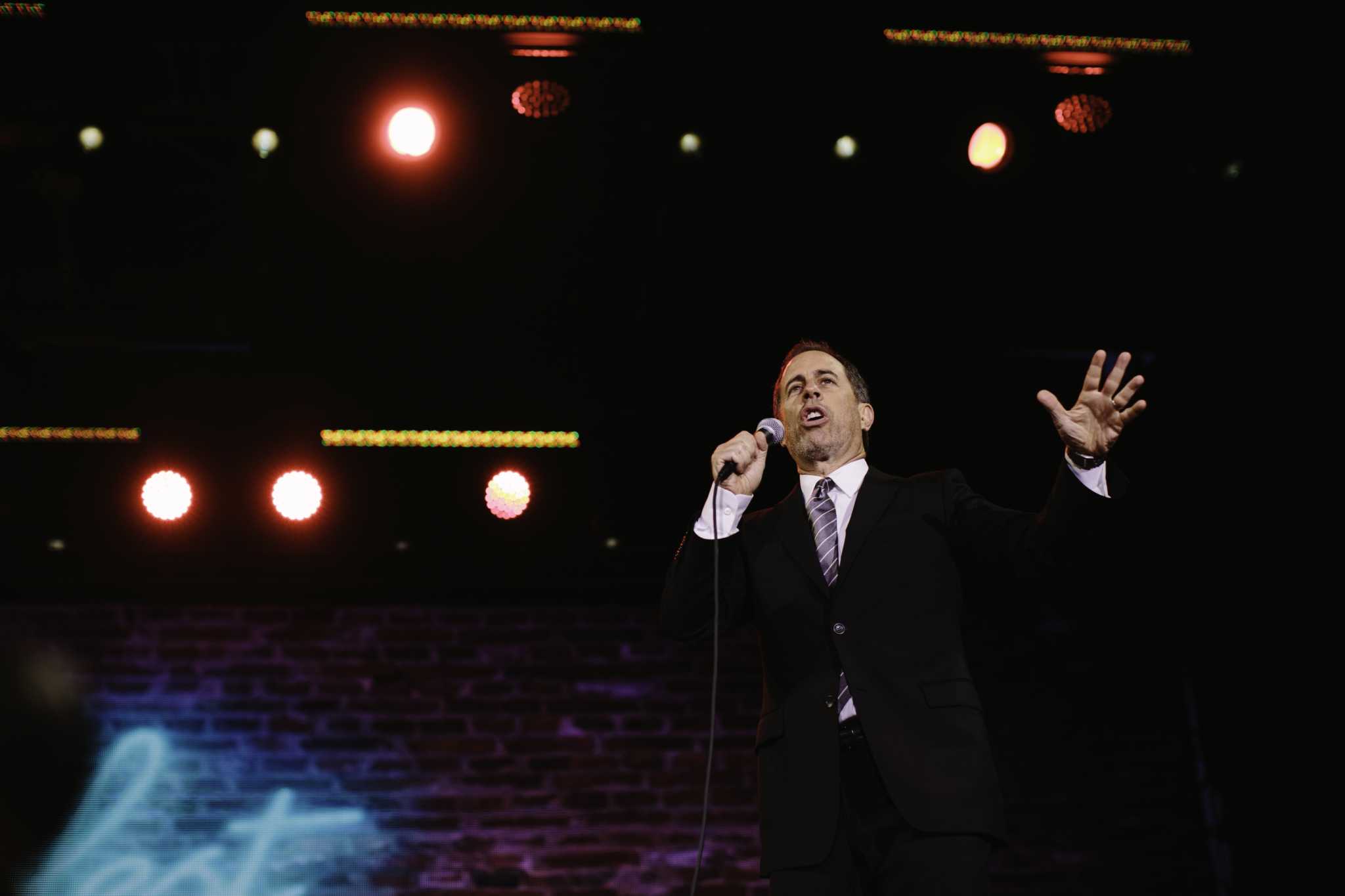 Jerry Seinfeld at the Palace Theatre in October