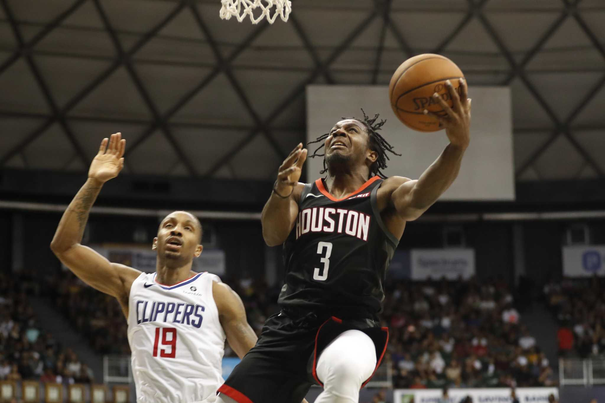 Rookie Chris Clemons working to find a roster spot, role with Rockets
