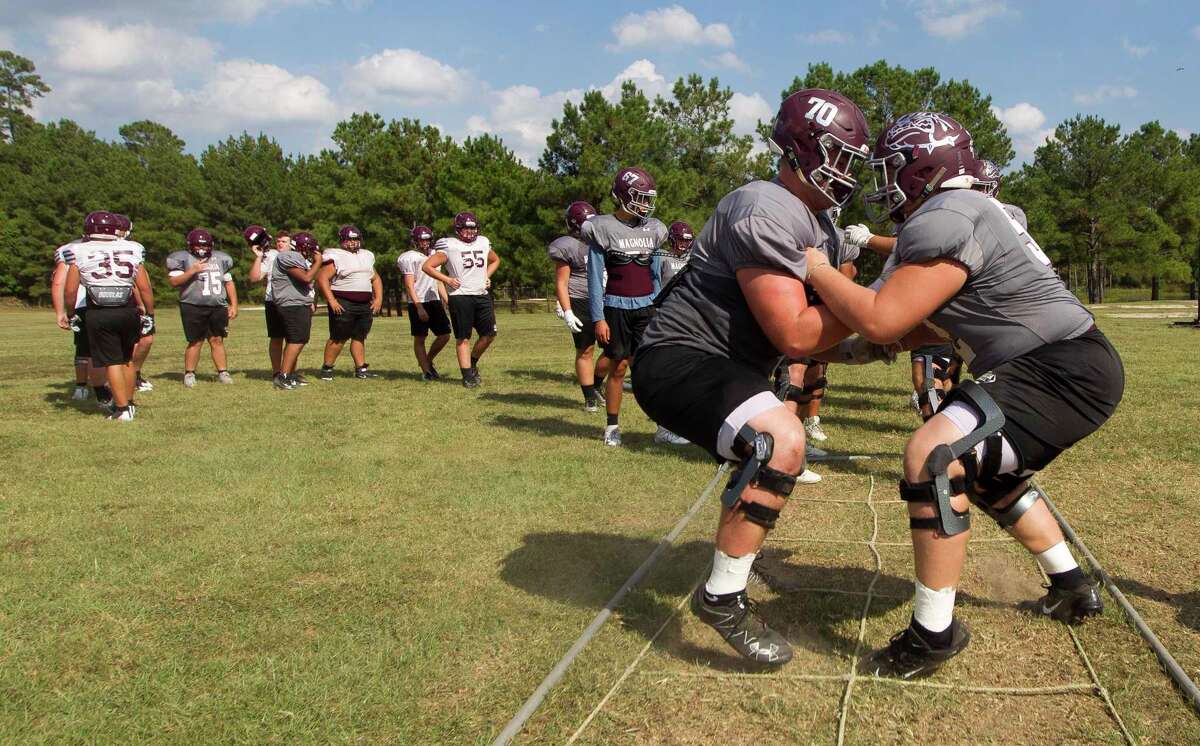 FOOTBALL: Meet Magnolia’s big Bulldogs on the offensive line