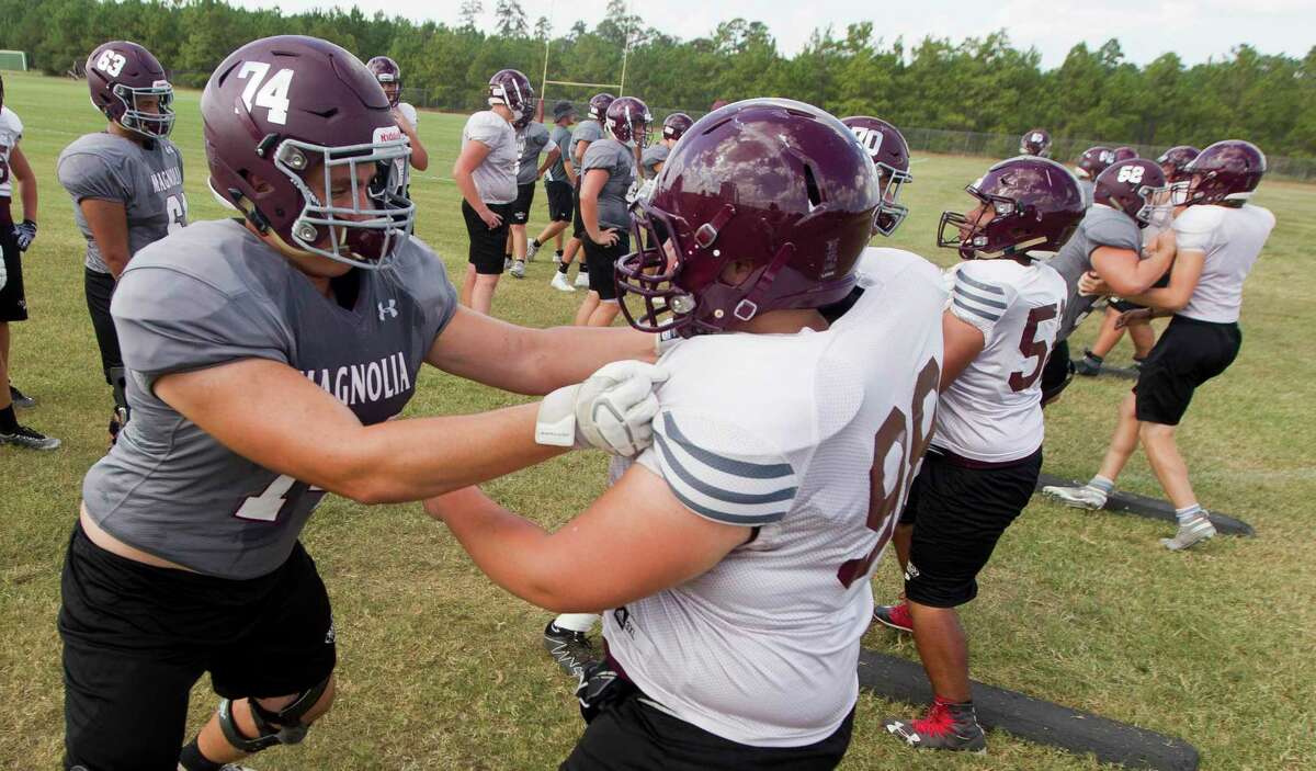 FOOTBALL: Meet Magnolia’s big Bulldogs on the offensive line
