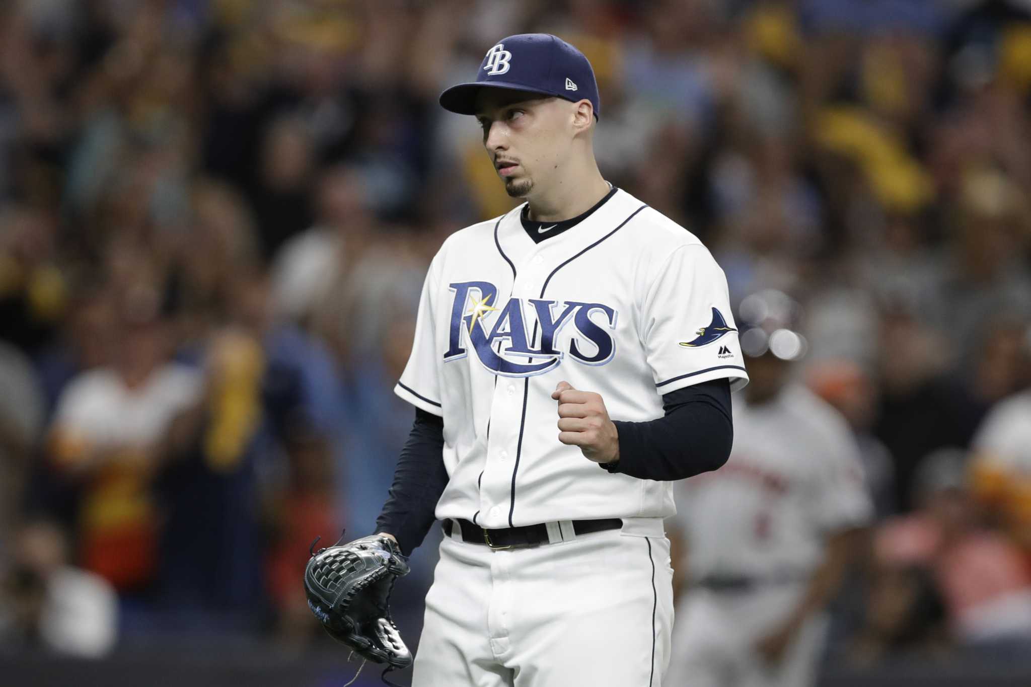 Cole looks to finish Rays