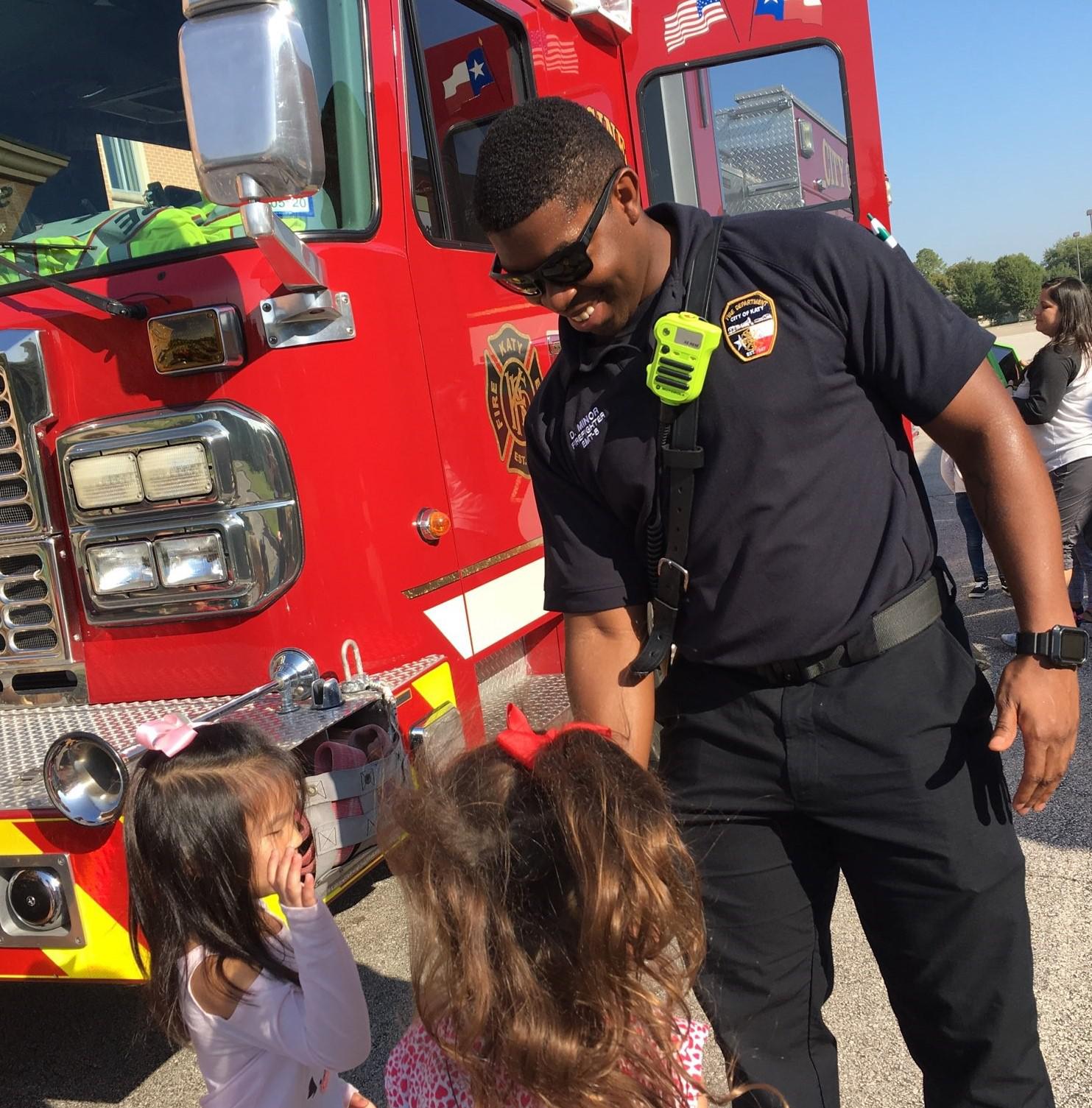 Katy firefighters deliver fire prevention message to students